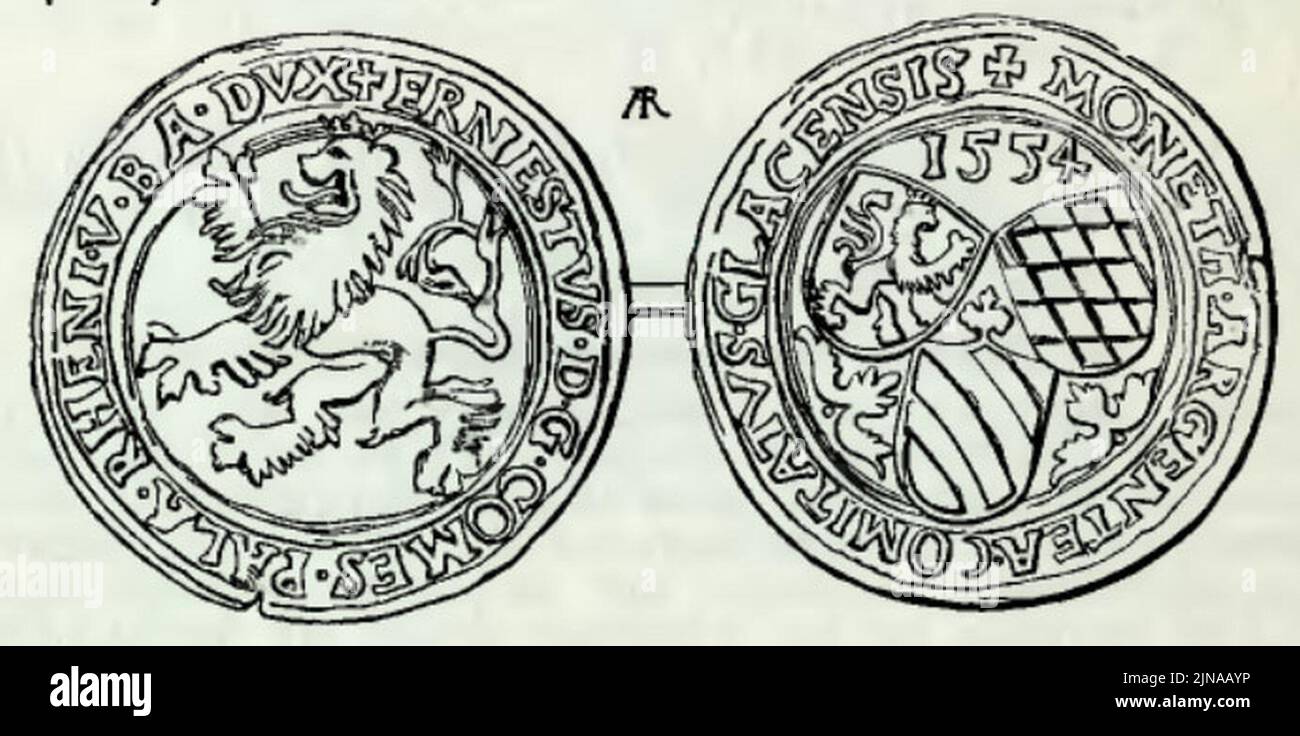 Taler Glacensis 1554 Stock Photo - Alamy