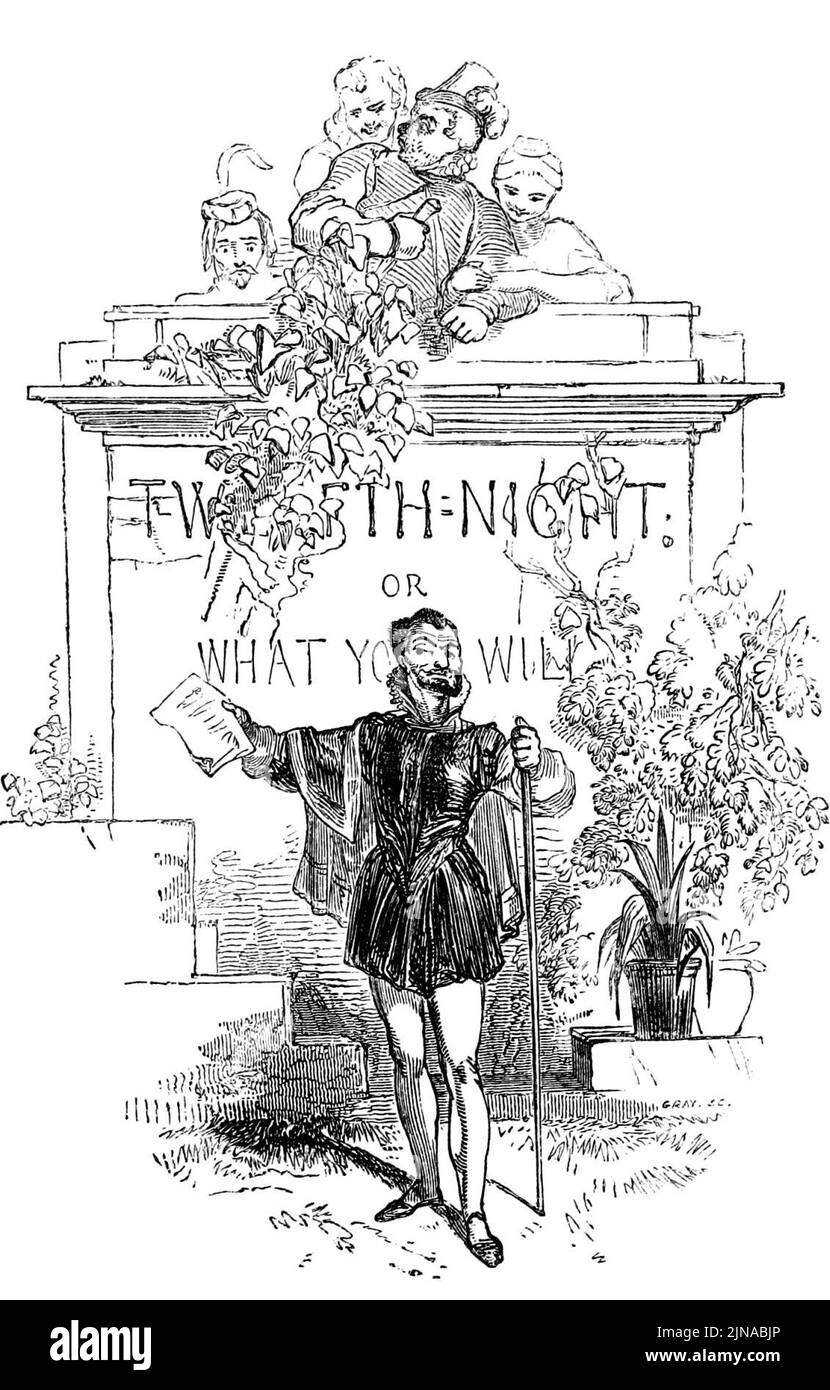 Tales from Shakespere-1-1844-0099 Stock Photo - Alamy