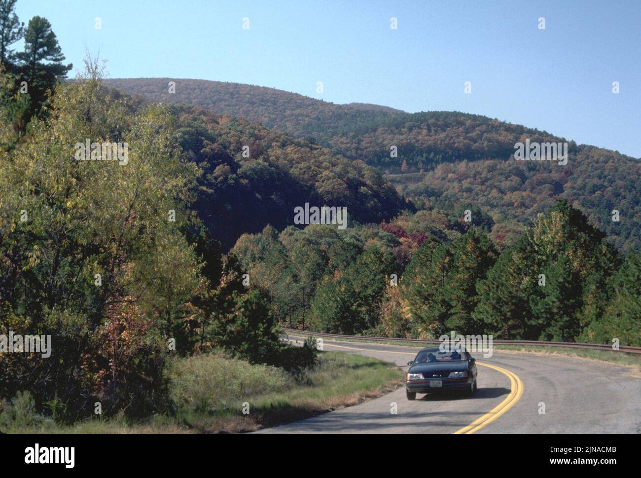 Talimena Scenic Drive - Talimena Scenic Byway Stock Photo - Alamy