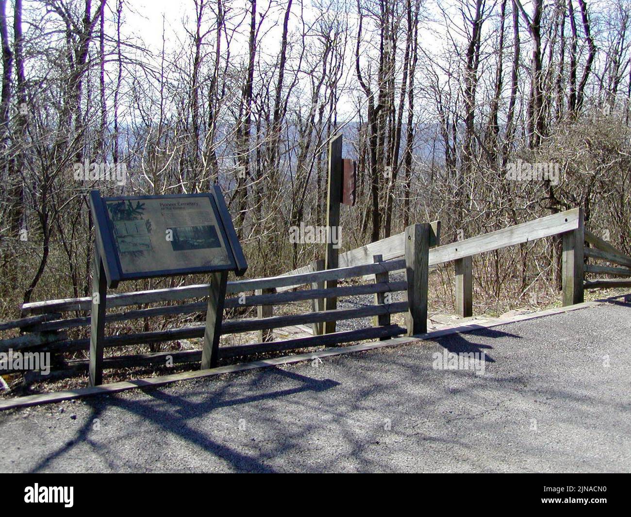 Talimena Scenic Drive - Pioneer Cemetery Historic Site Stock Photo - Alamy