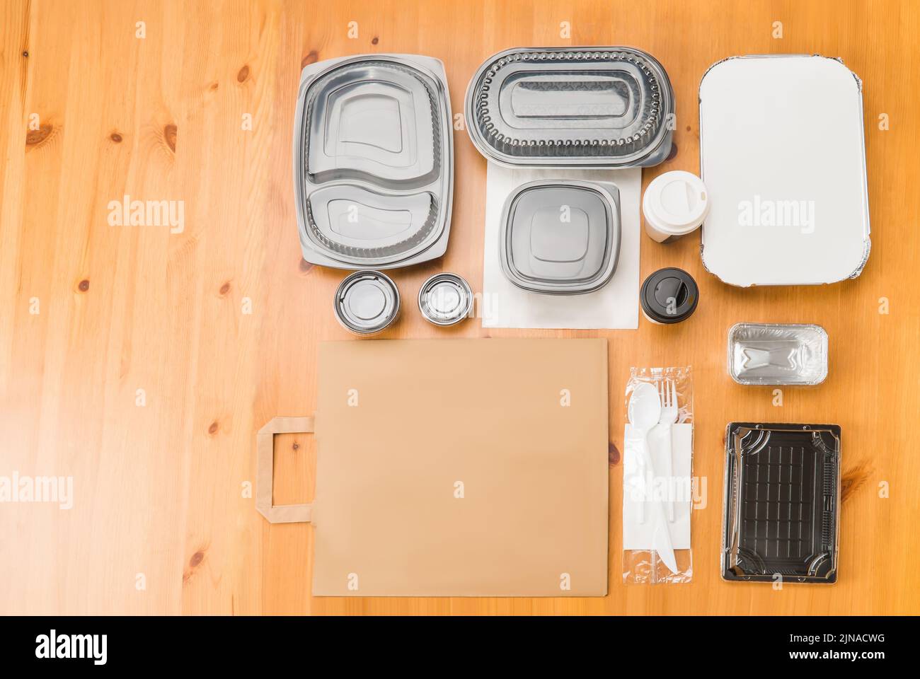 Disposable food containers hi-res stock photography and images - Alamy