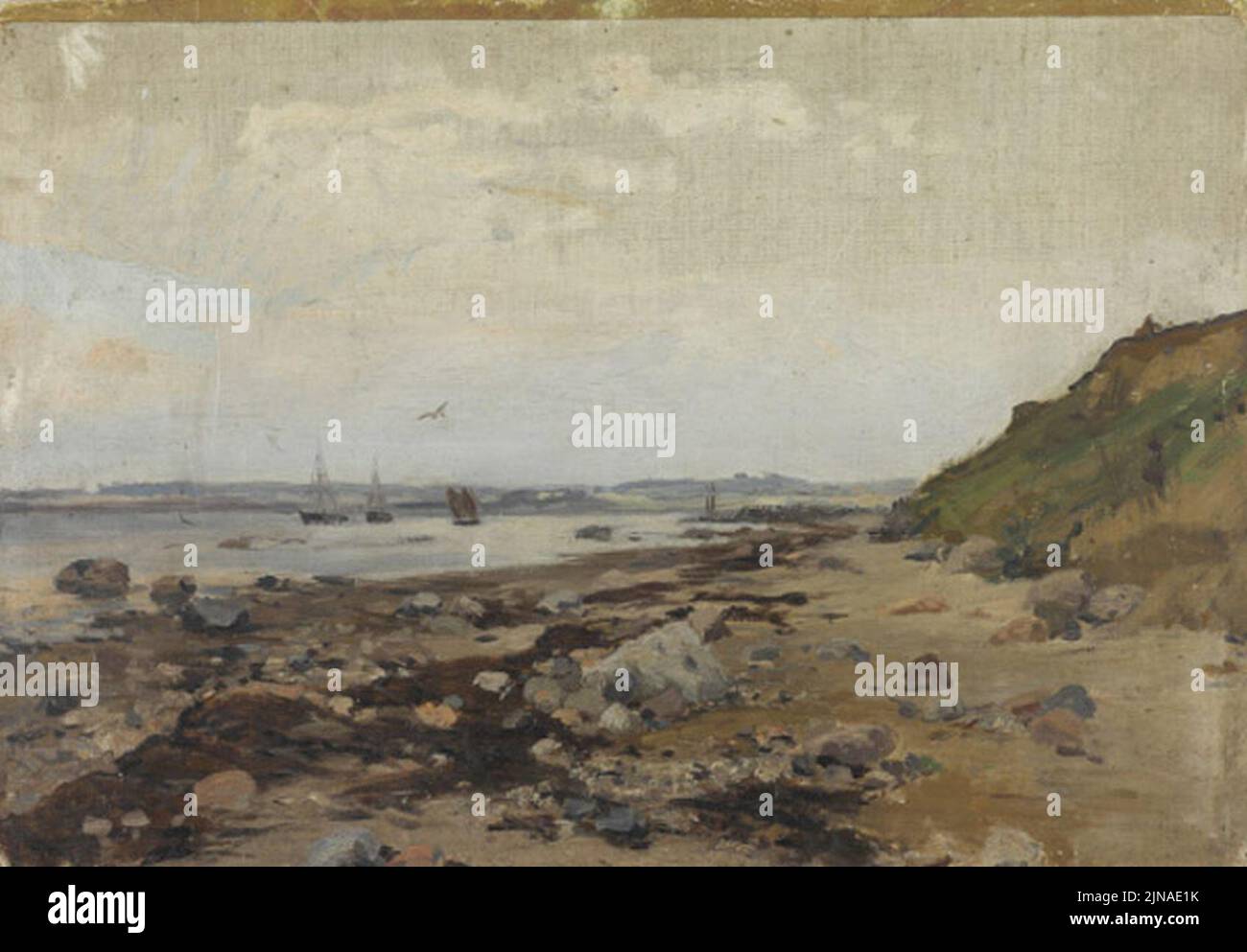 Tallinna rannik, Hermann Friedrich von Schrenck Stock Photo - Alamy