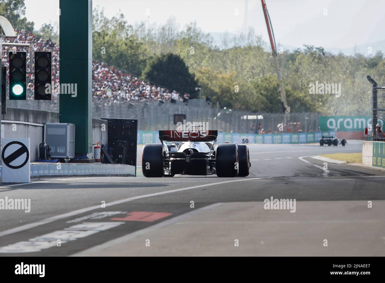 F1 2022 pit exit hi-res stock photography and images - Alamy