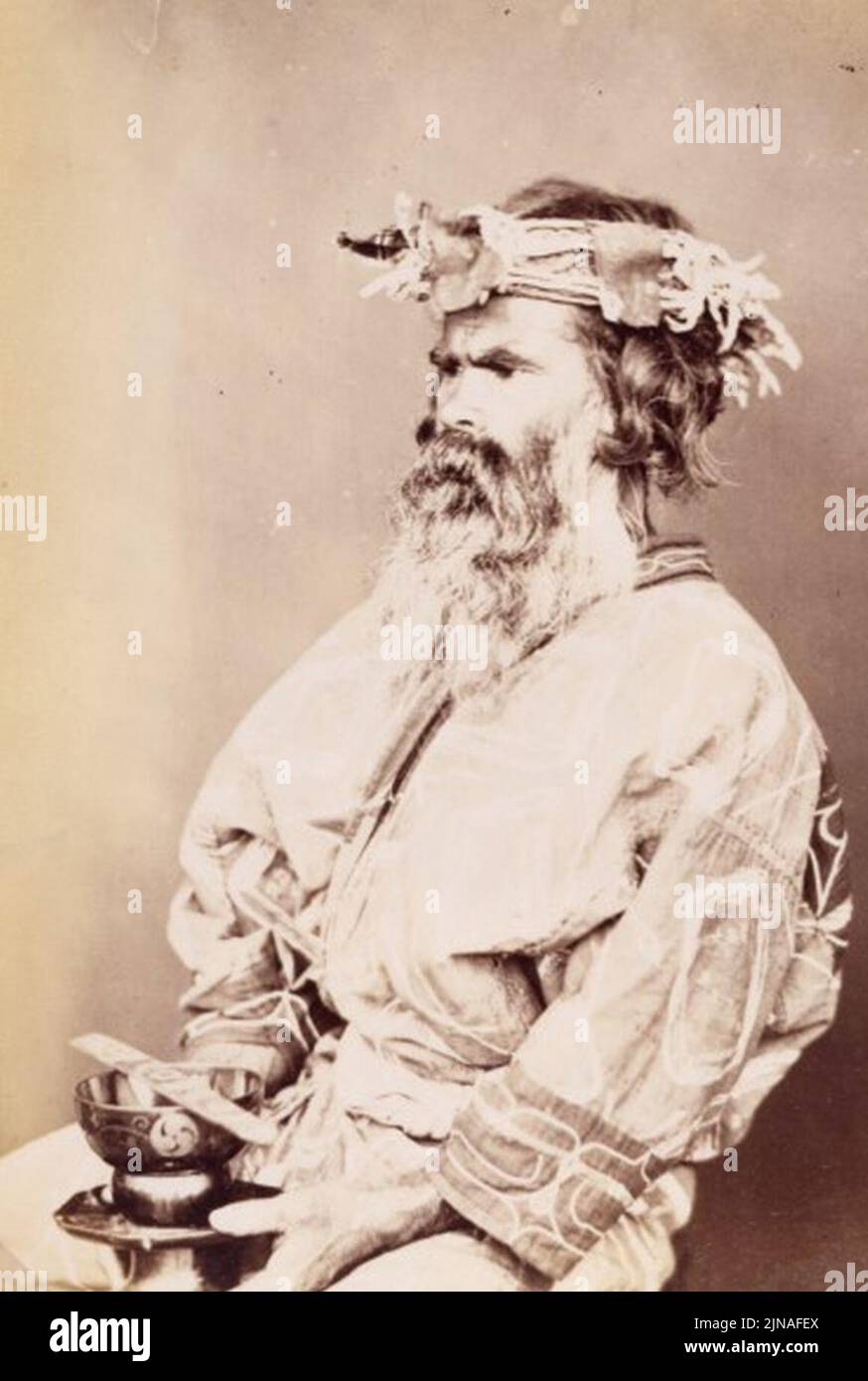 Ainu man hi-res stock photography and images - Alamy