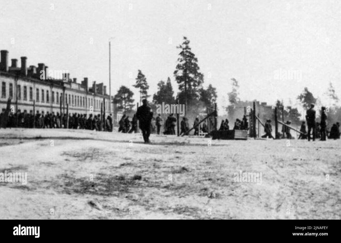 Tammisaari camp 1918 2 Stock Photo - Alamy