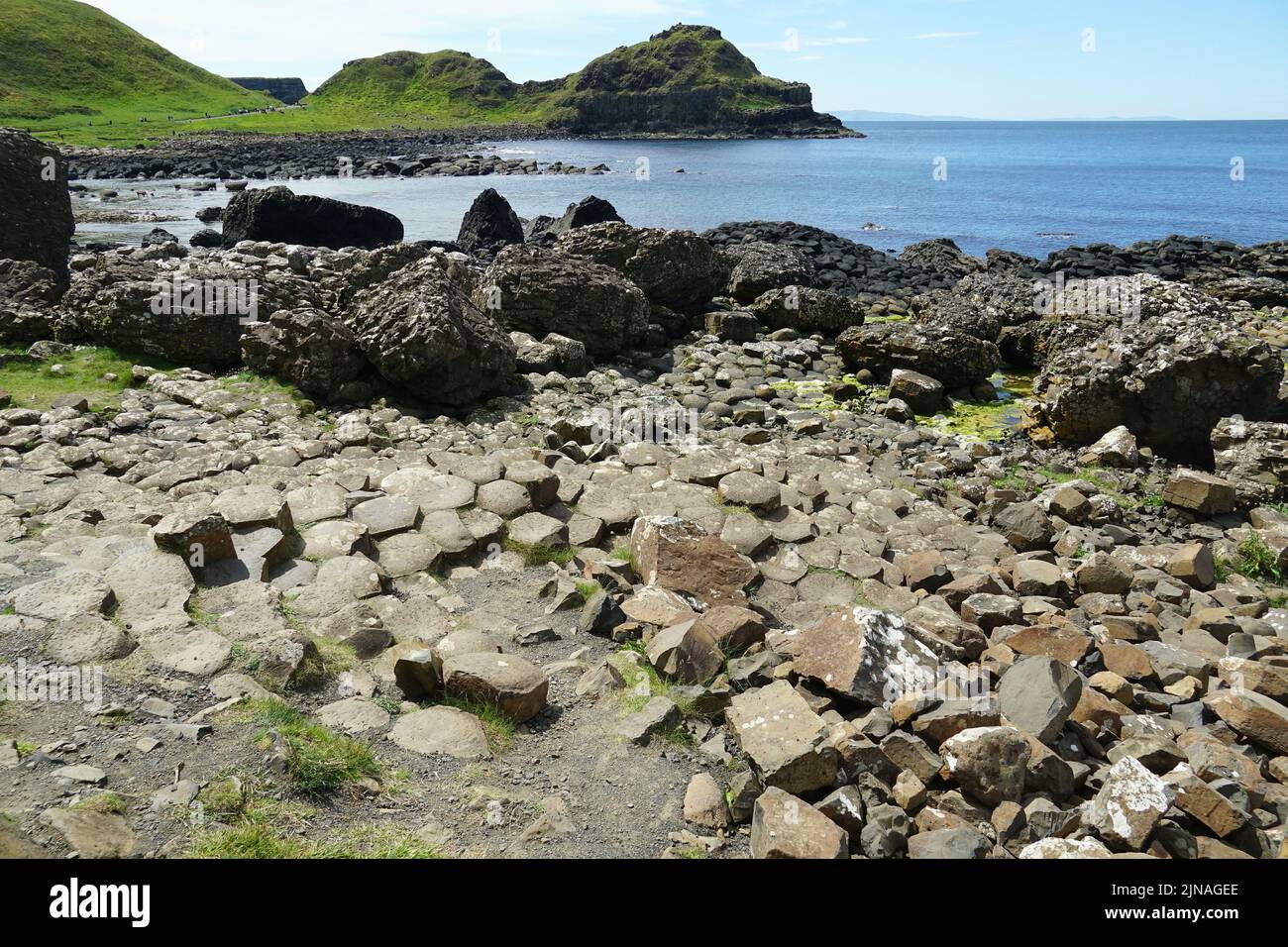 Giant's Causeway, basalt columns, national nature reserve, County ...