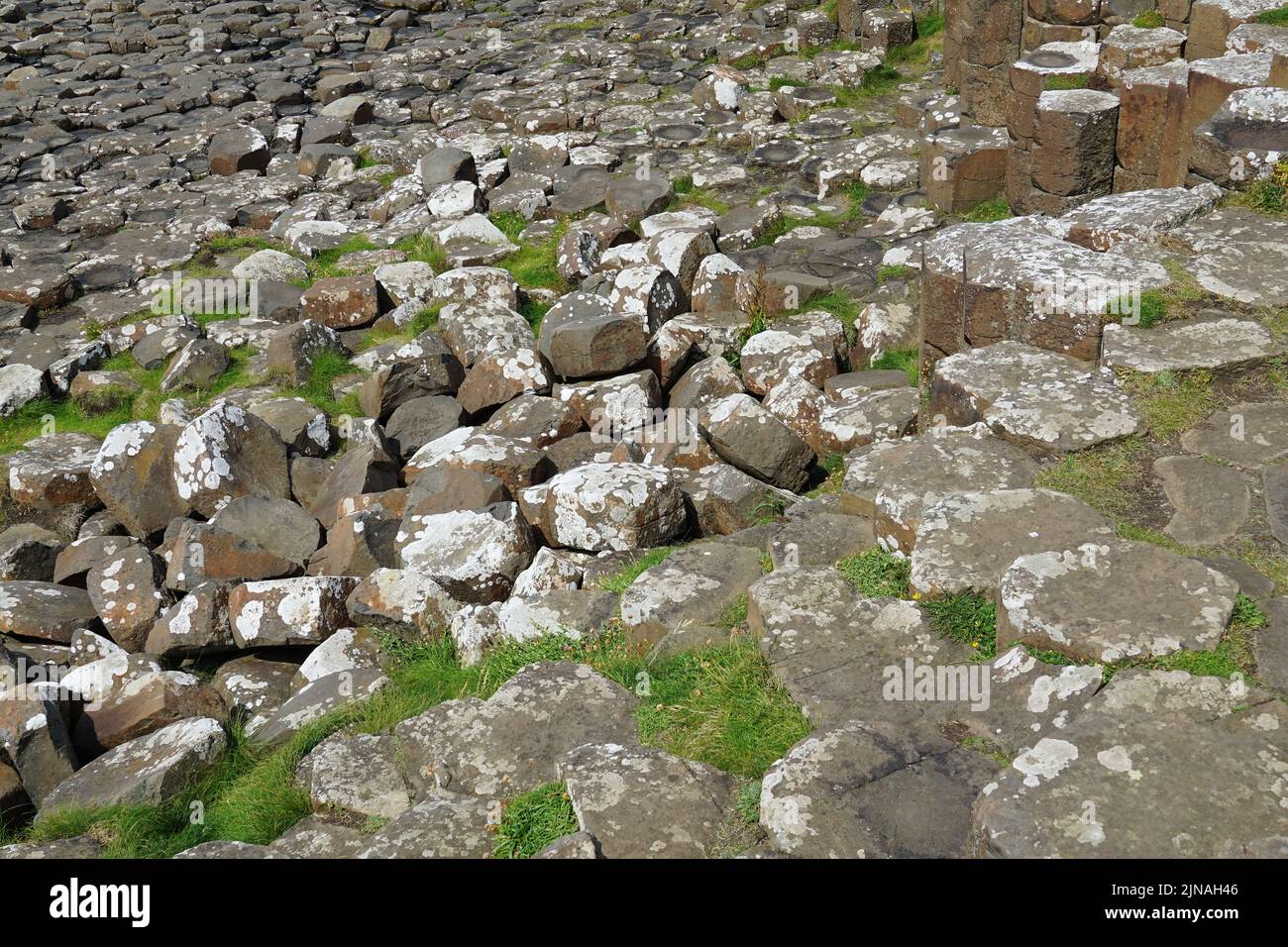 Giant's Causeway, basalt columns, national nature reserve, County ...