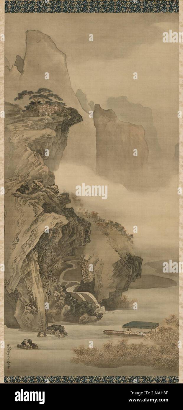 Tani Bunchō 谷文晁 - Ode to the Red Cliff - TL42147.37 Stock Photo - Alamy