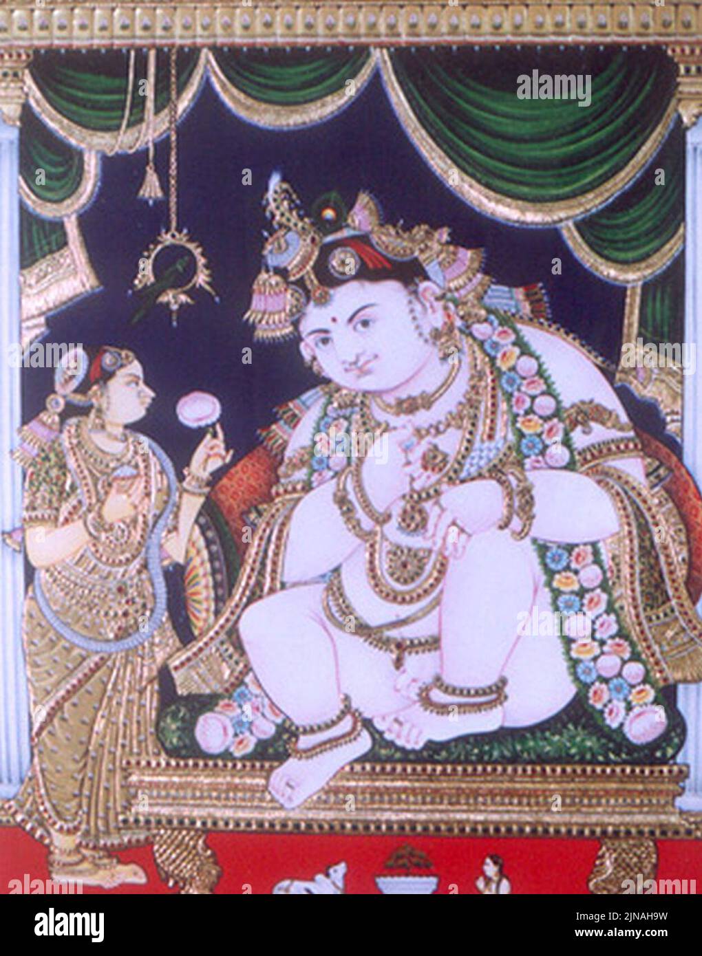 Tanjore painting hi-res stock photography and images - Alamy