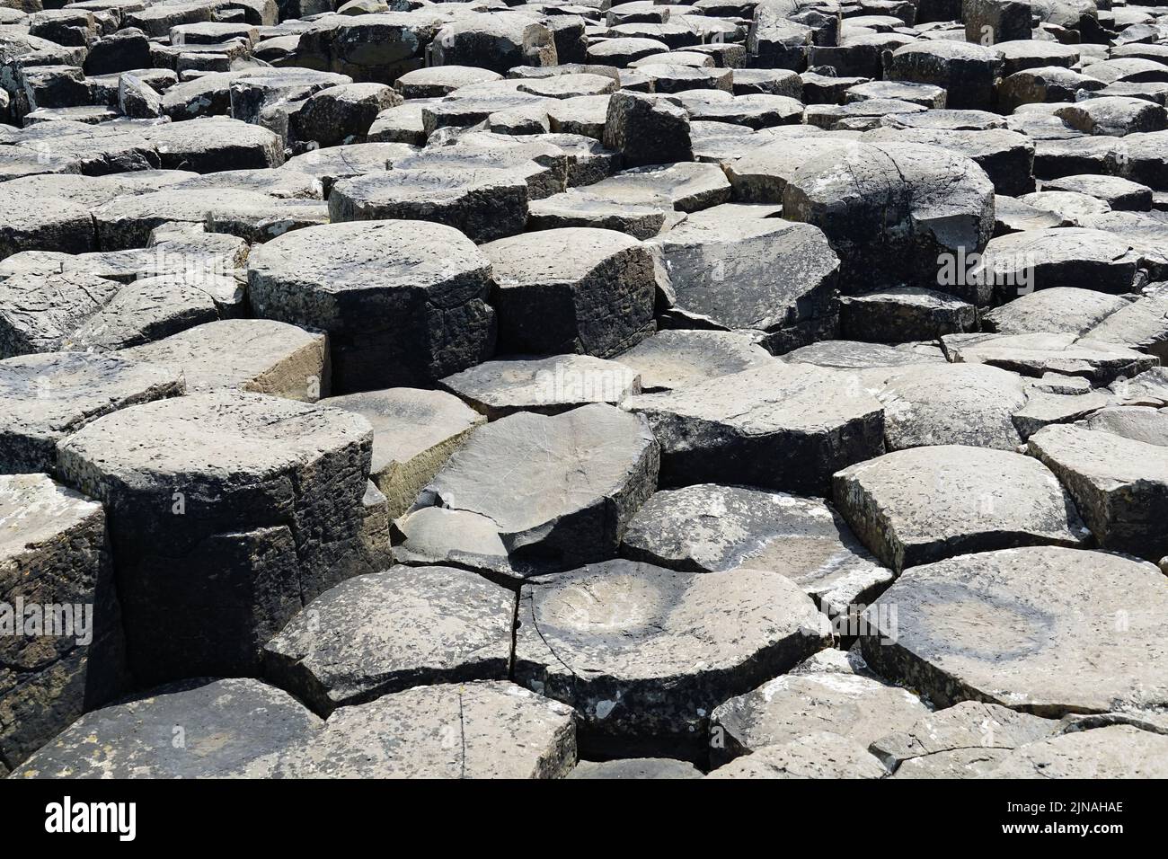 Giant's Causeway, basalt columns, national nature reserve, County ...