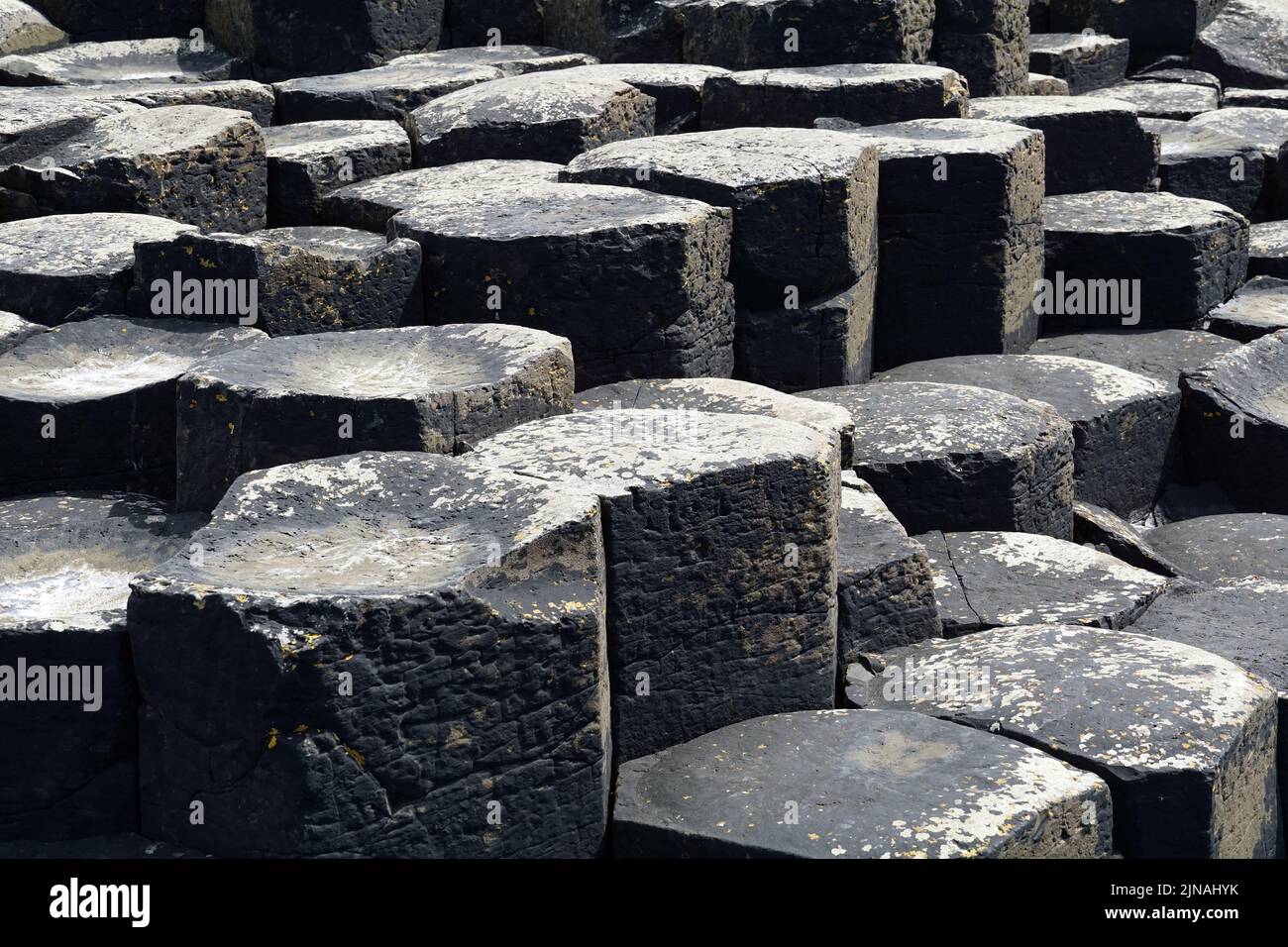 Giant's Causeway, basalt columns, national nature reserve, County ...