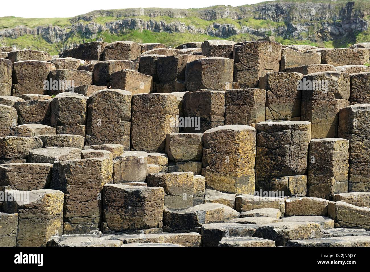 Giant's Causeway, basalt columns, national nature reserve, County ...