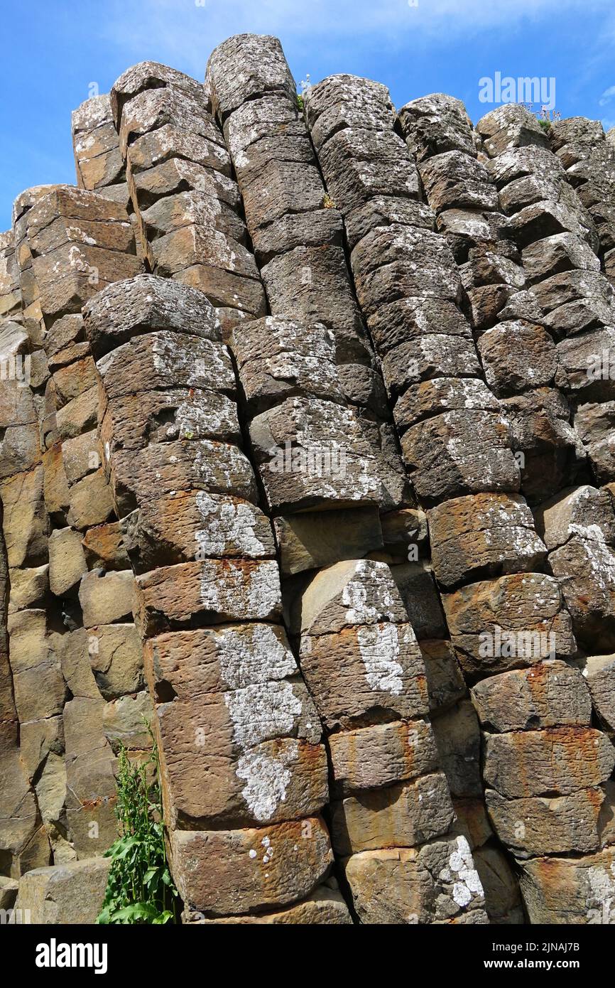 Giant's Causeway, basalt columns, national nature reserve, County ...