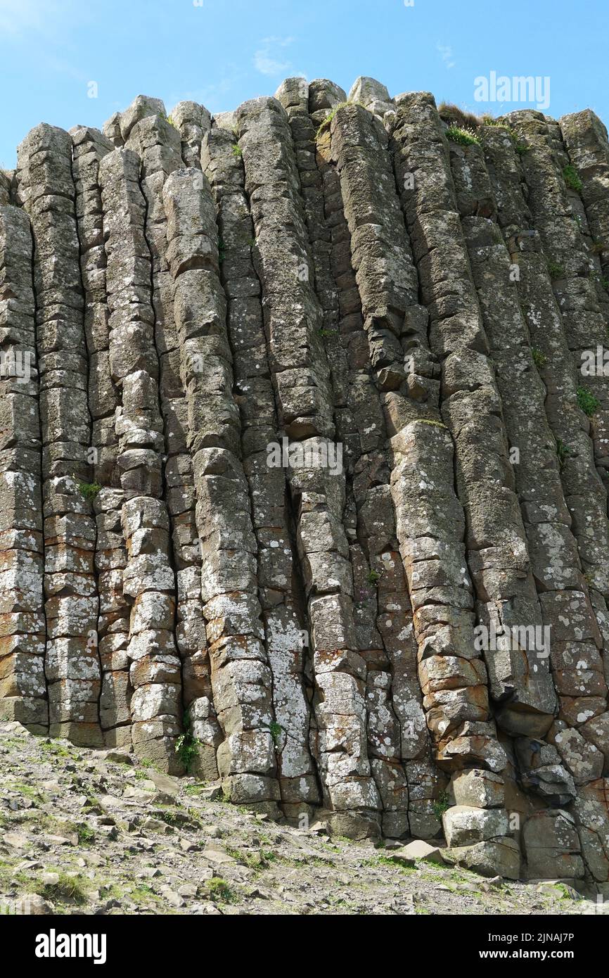 Giant's Causeway, basalt columns, national nature reserve, County ...