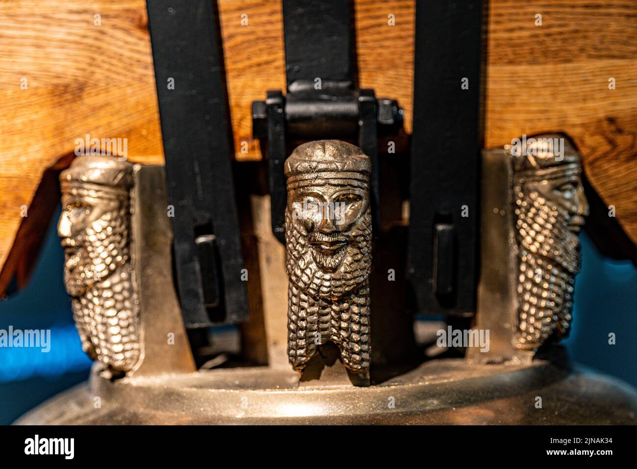 The Sargon the Great Ruler of Mesopotamia old bell Stock Photo - Alamy