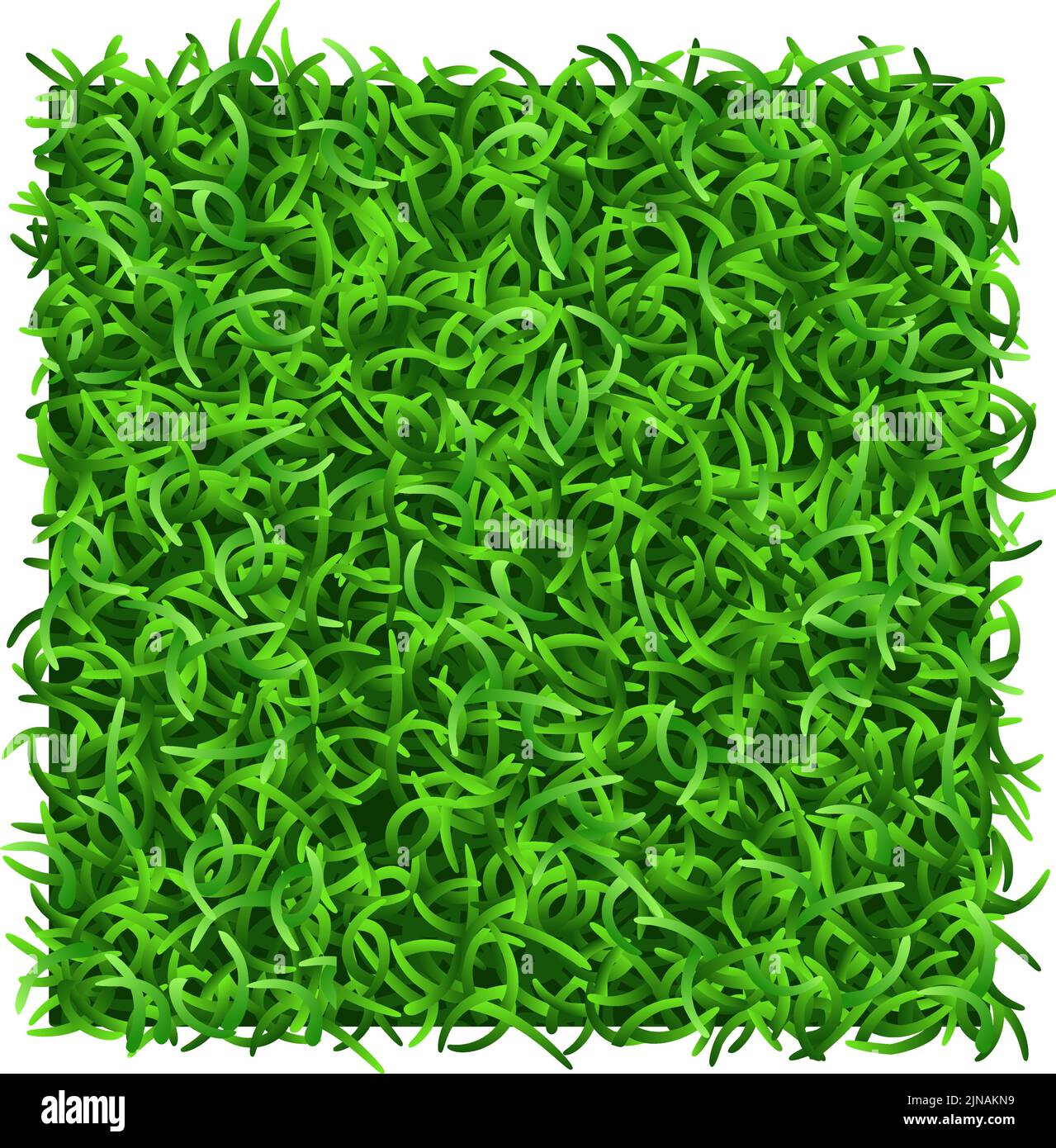 Green grass patch Stock Vector Images - Alamy
