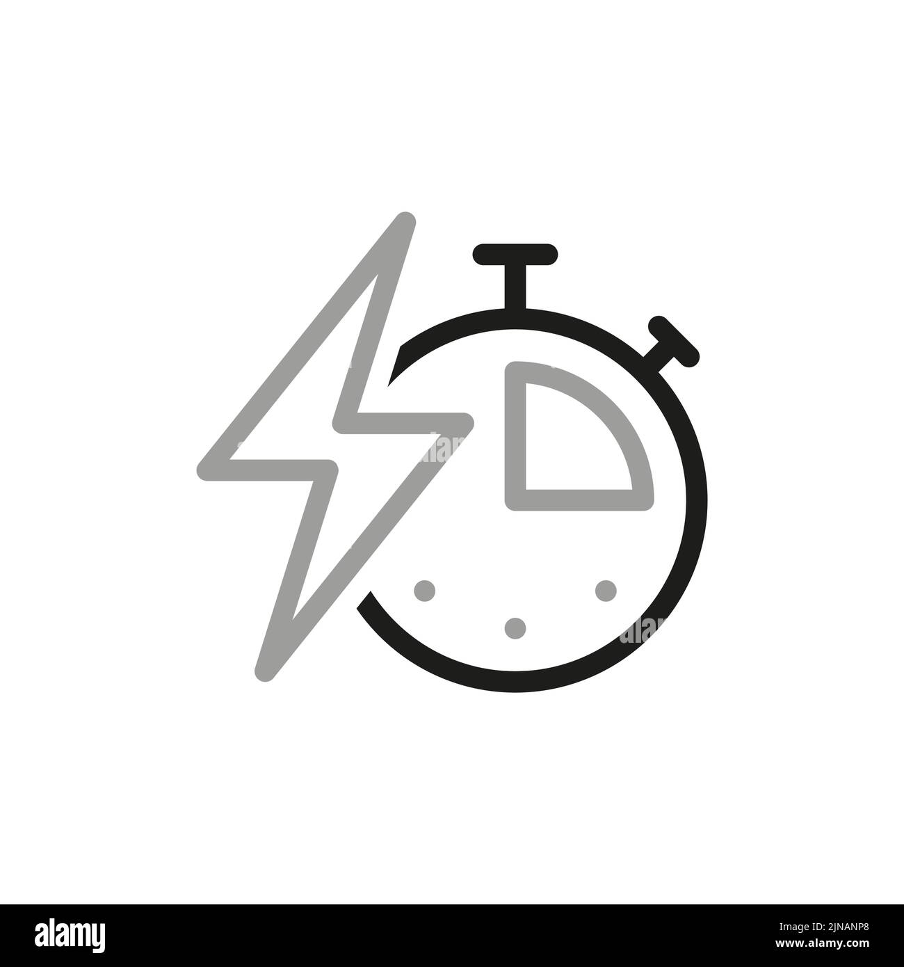 Simple of Car Charging Station Related Vector Line Icon. Contains such ...
