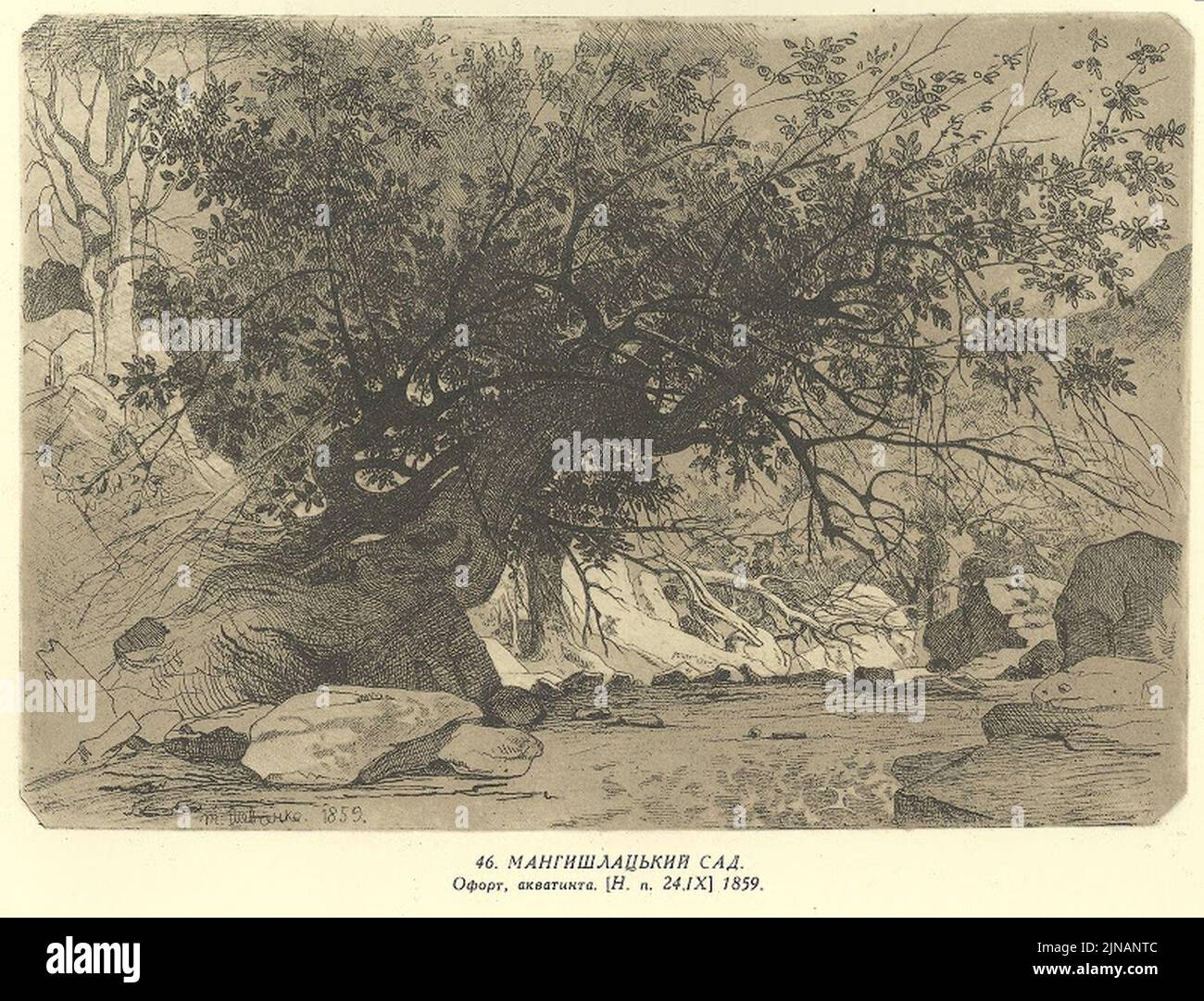 Taras Shevchenko painting 2046 Stock Photo - Alamy