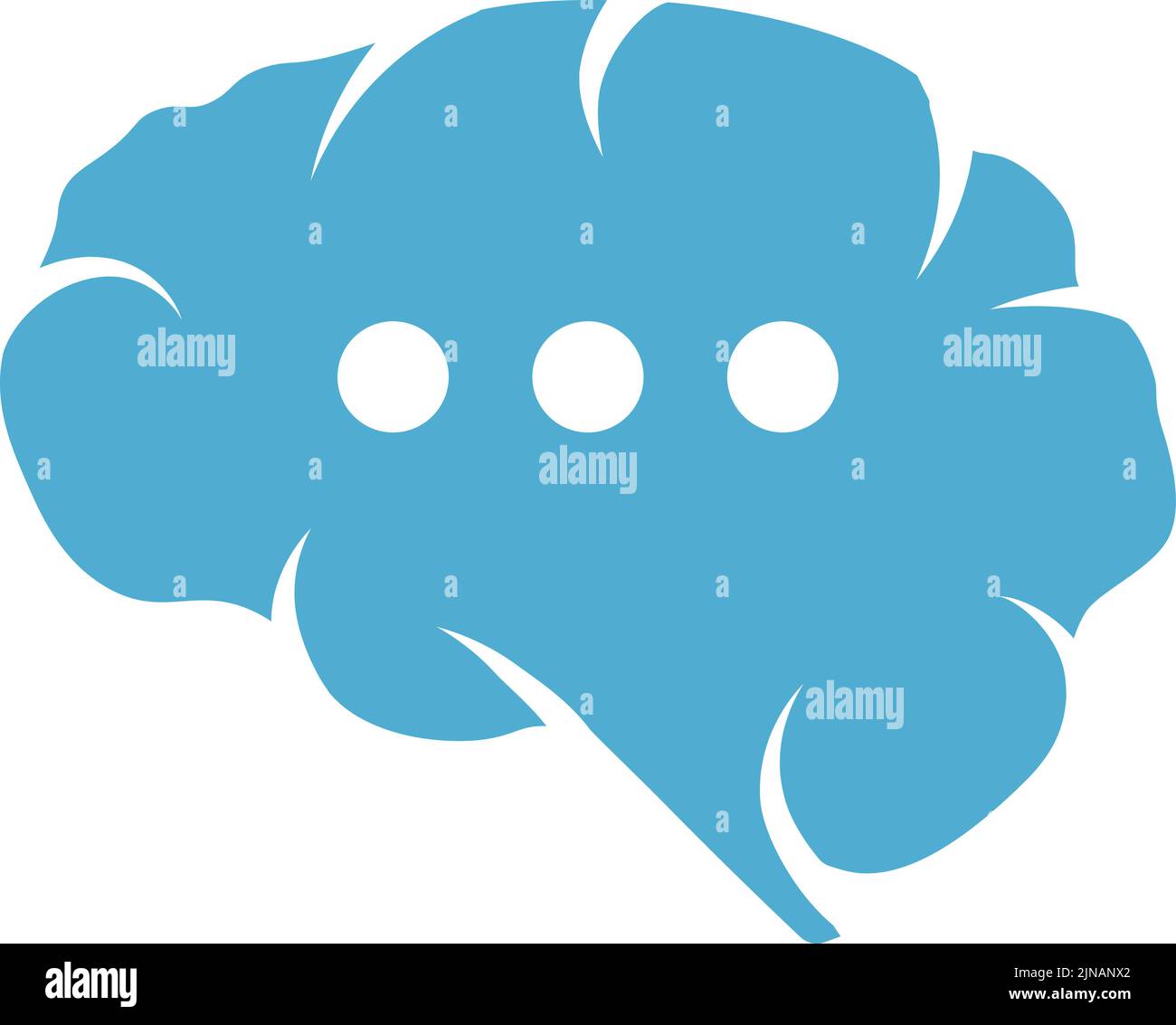 Neural connection in brain Cut Out Stock Images & Pictures - Alamy
