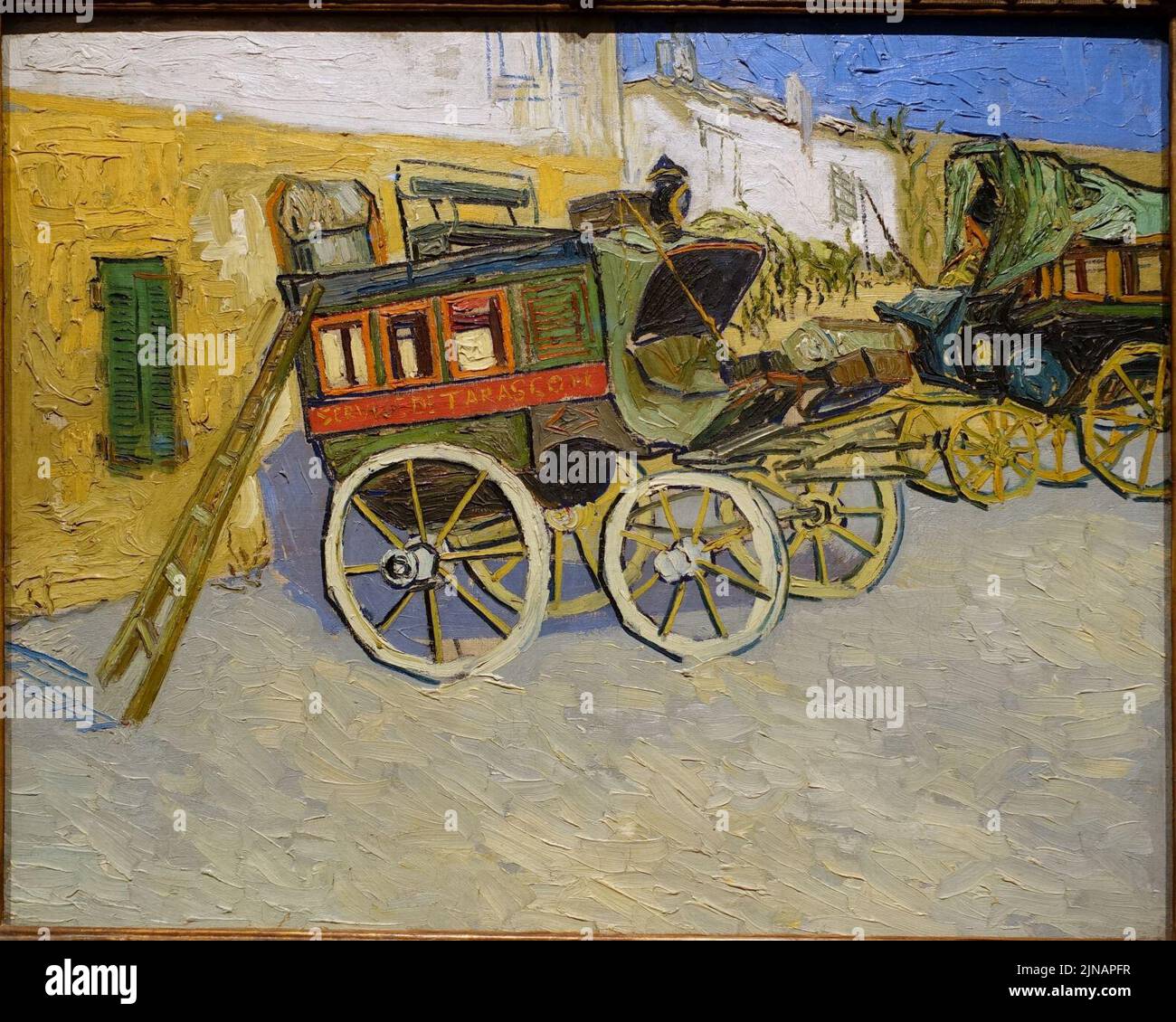 Tarascon Stagecoach by Vincent Van Gogh, Dutch, 1888 Stock Photo - Alamy