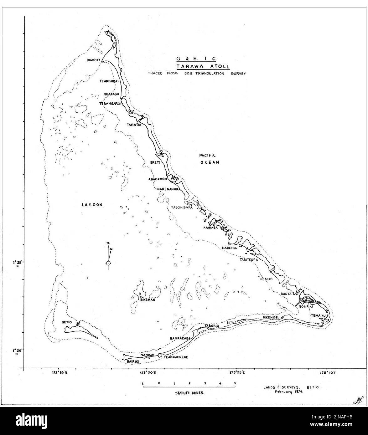 Tarawa map Black and White Stock Photos & Images - Alamy