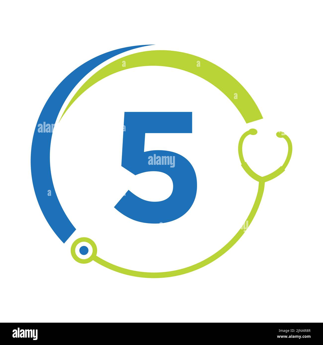 Healthcare Symbol Doctor and Medical Logo on Letter 5 Template. Doctors ...