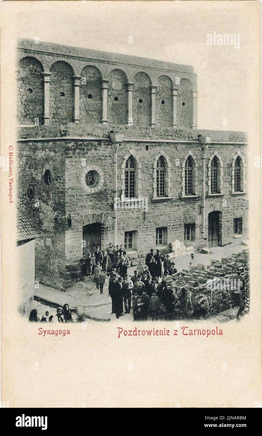 Tarnopol (Ternopil) Synagogue Stock Photo - Alamy