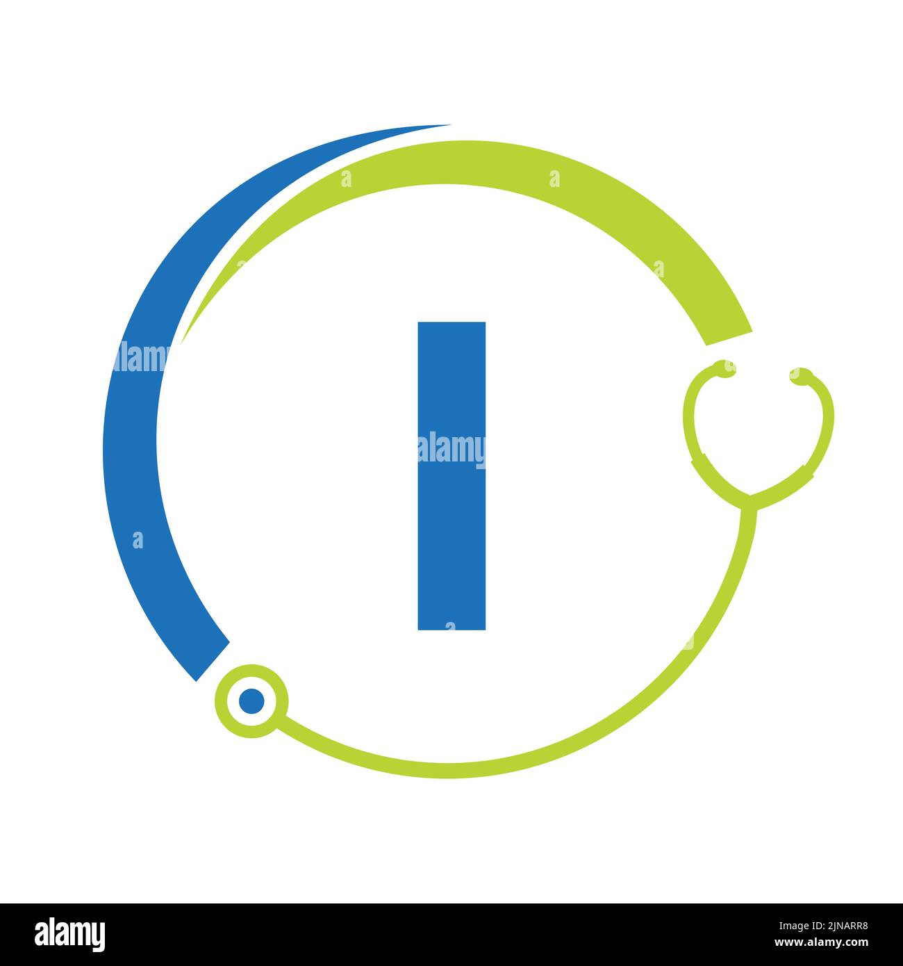 Healthcare Symbol Doctor and Medical Logo on Letter I Template. Doctors ...