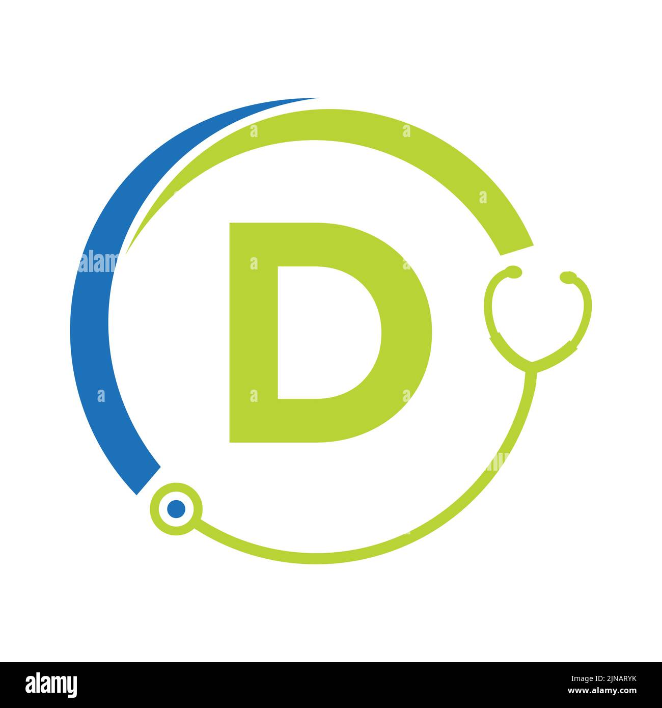 Healthcare Symbol Doctor and Medical Logo on Letter D Template. Doctors ...