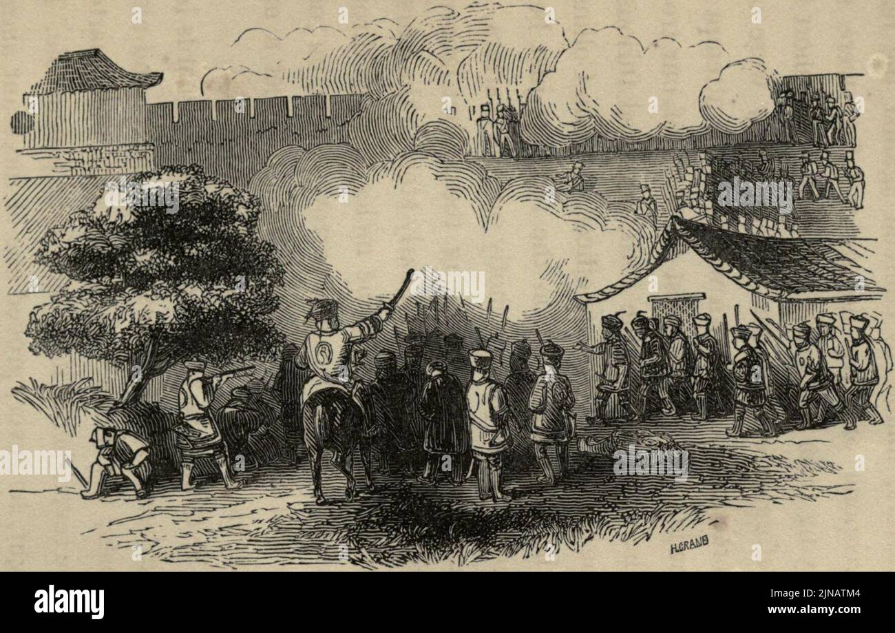 Tartars at Chin-keang-foo Stock Photo - Alamy