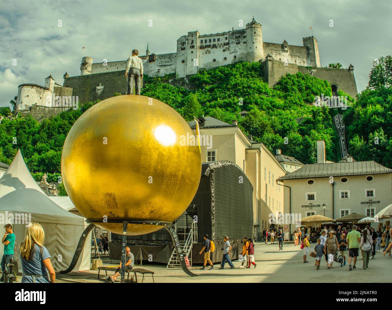 Hohensalzburg Fortress, Salzburg, Austria Stock Photo - Alamy