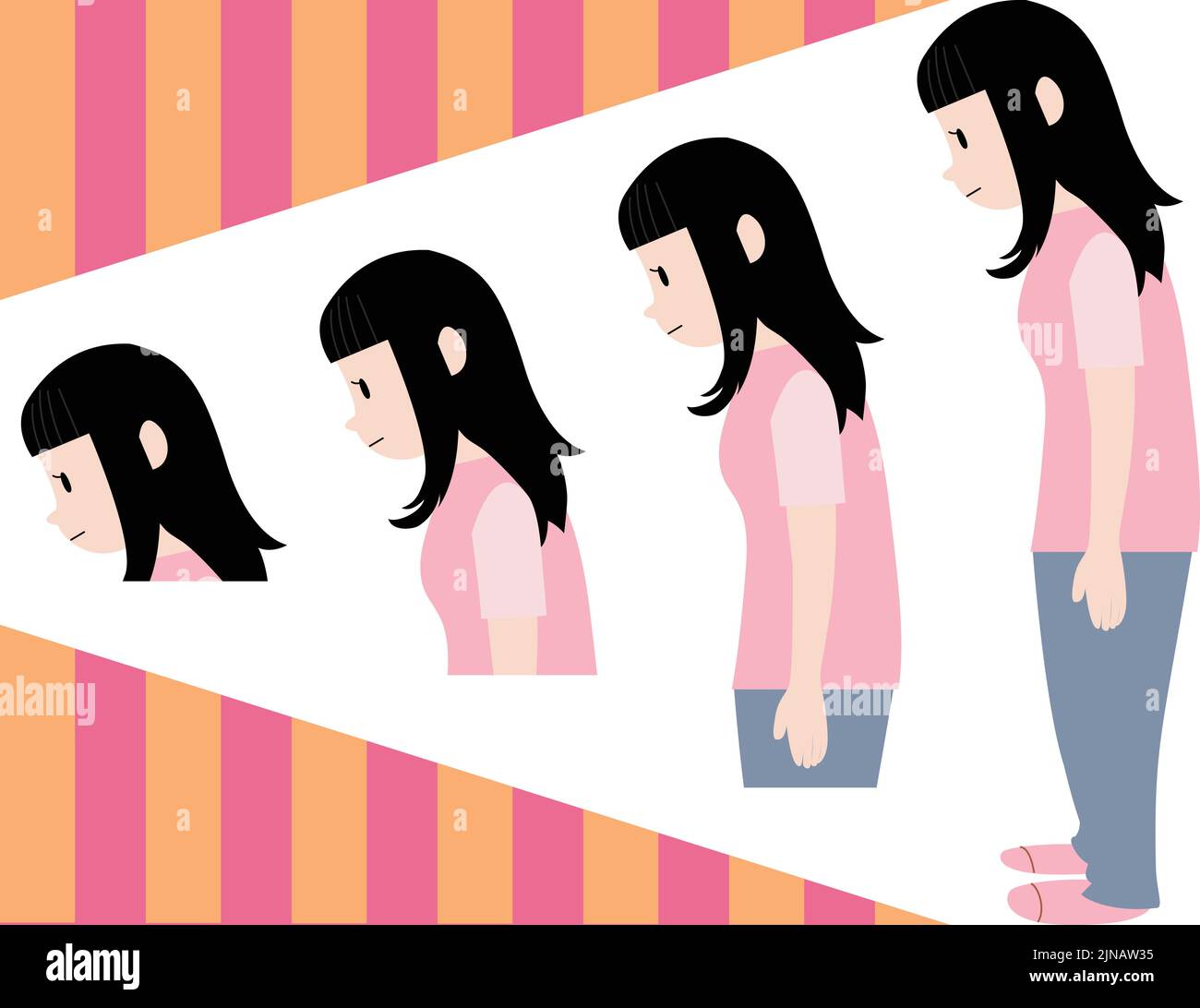 Good posture and bad posture Stock Vector Image & Art - Alamy