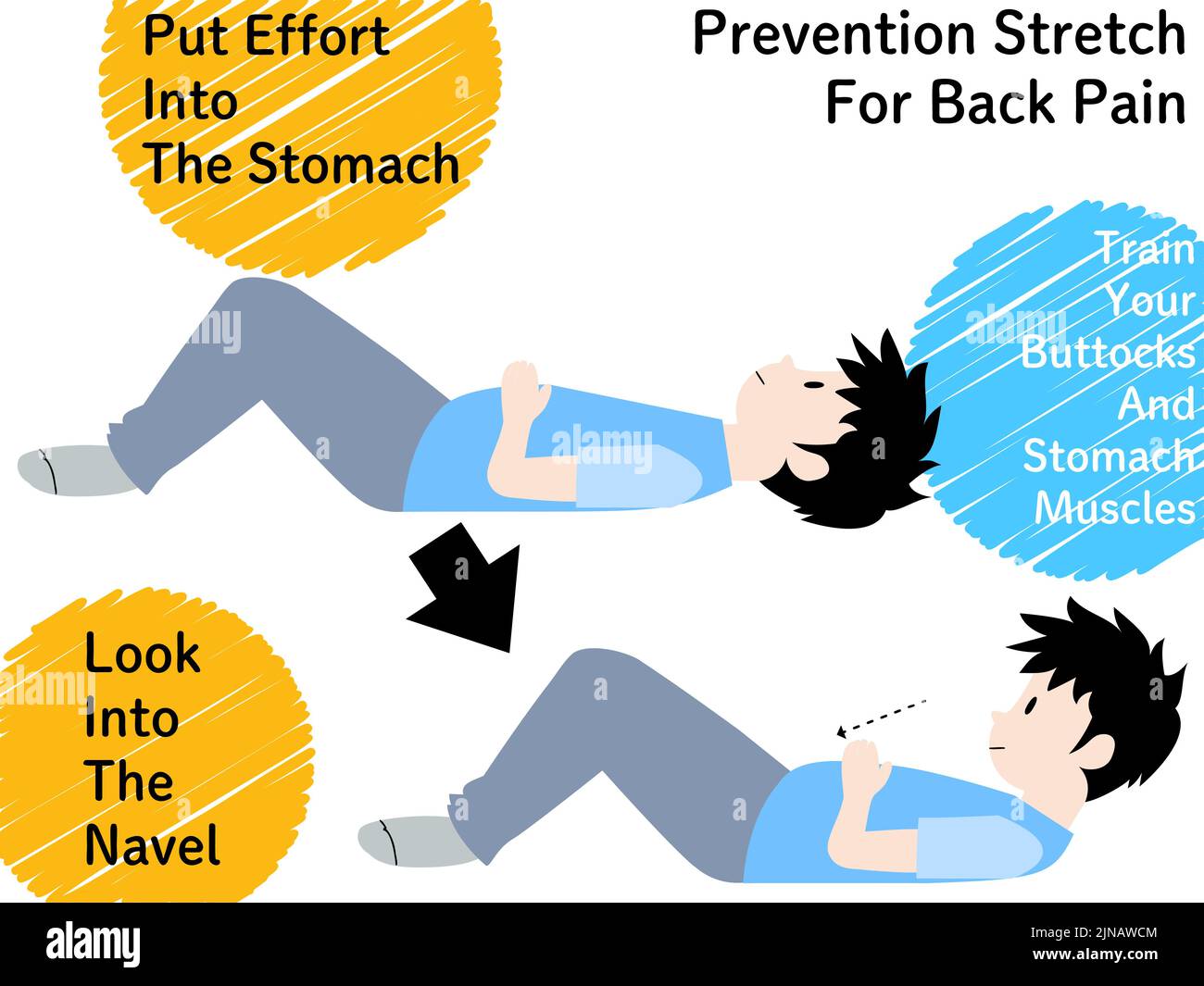 Exercises and illustrations Stock Vector Images - Alamy