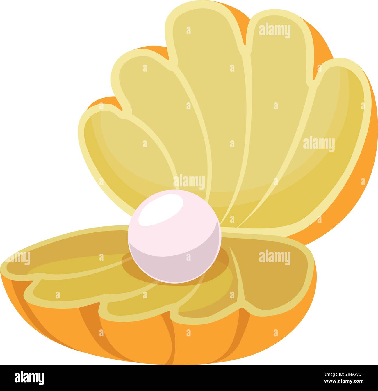 Clam shell illustration hi-res stock photography and images - Alamy