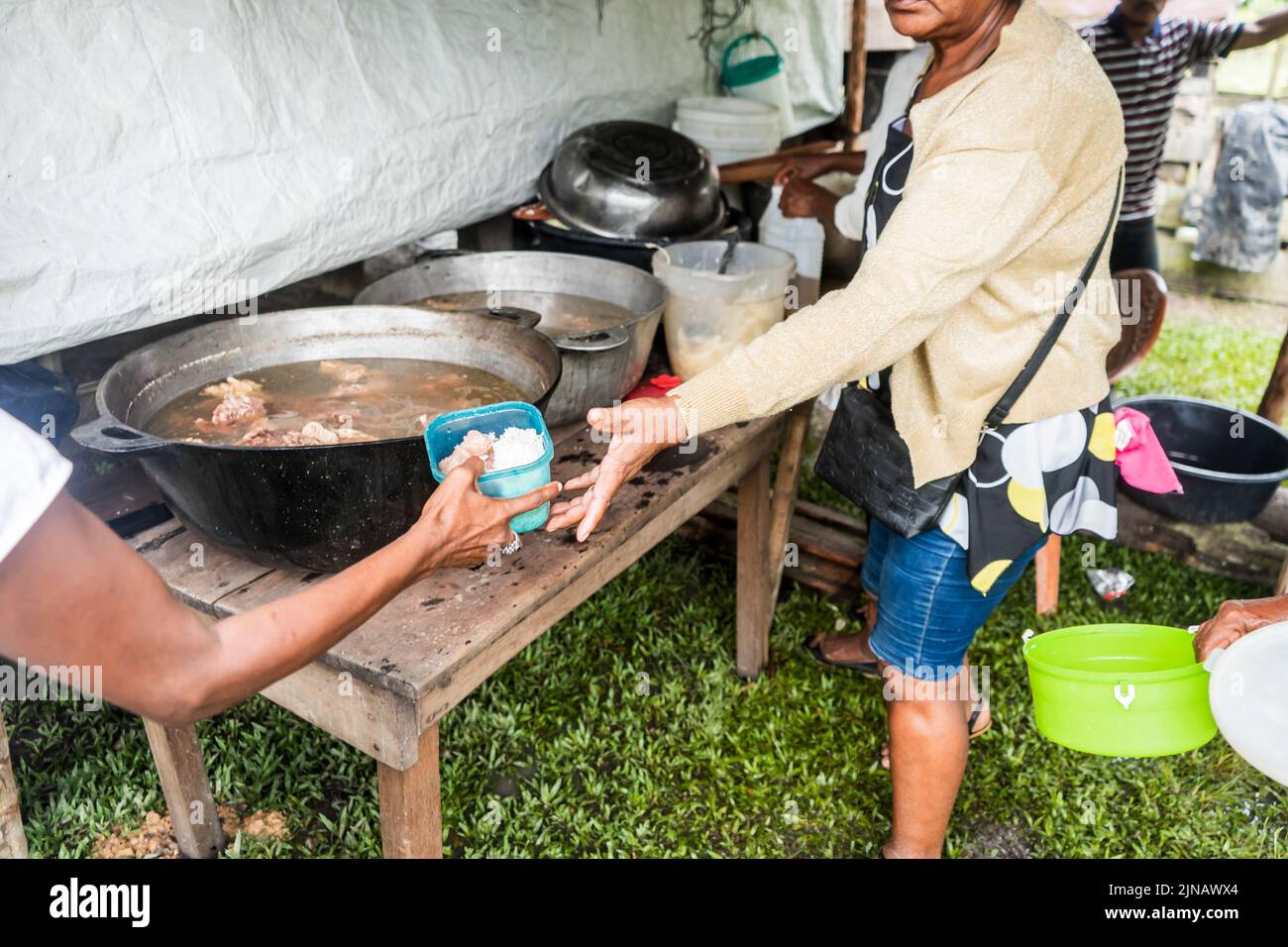 Traditional soup of the Miskito and Mayangna indigenous communities ...