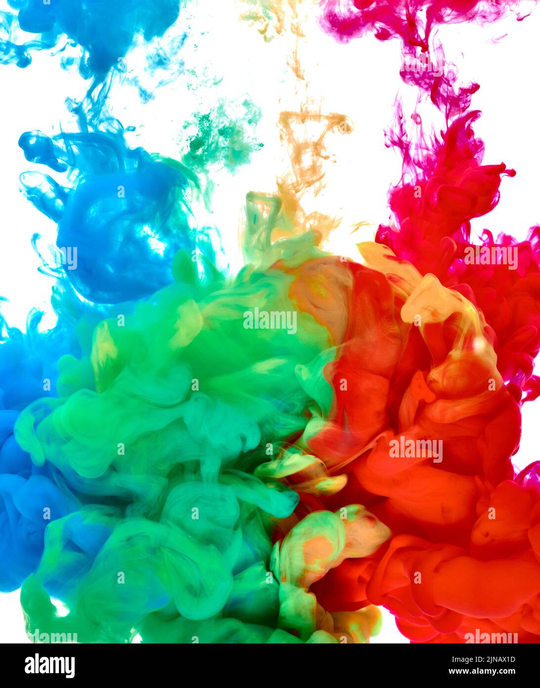 paint in water color liquid Stock Photo - Alamy