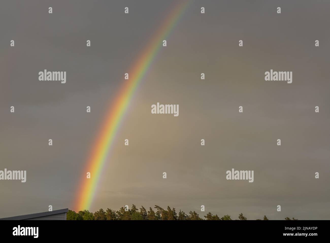 Fabulous view rainbow in cloudy hi-res stock photography and images - Alamy