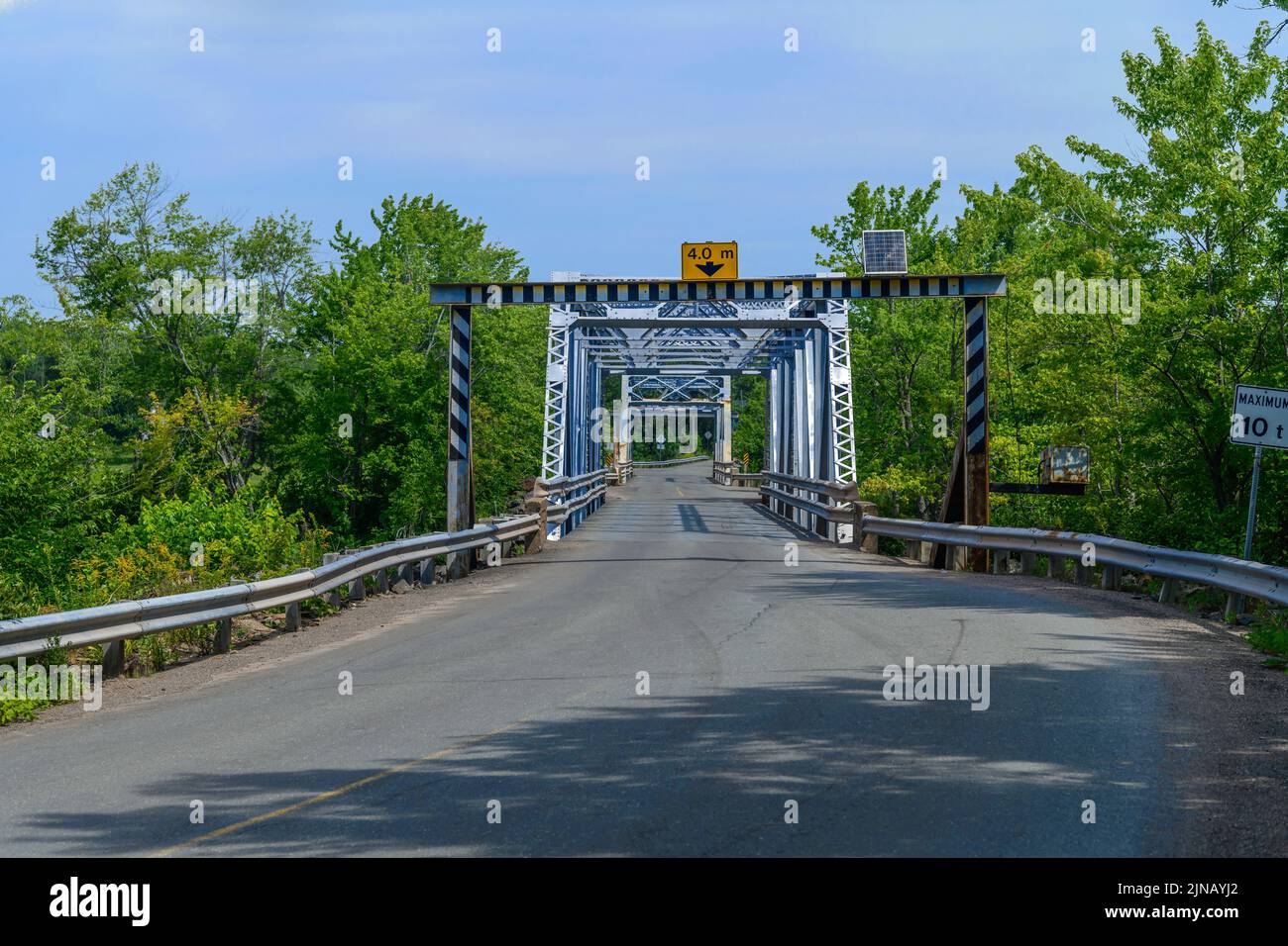 Double Iron Bridge - various Stock Photo - Alamy