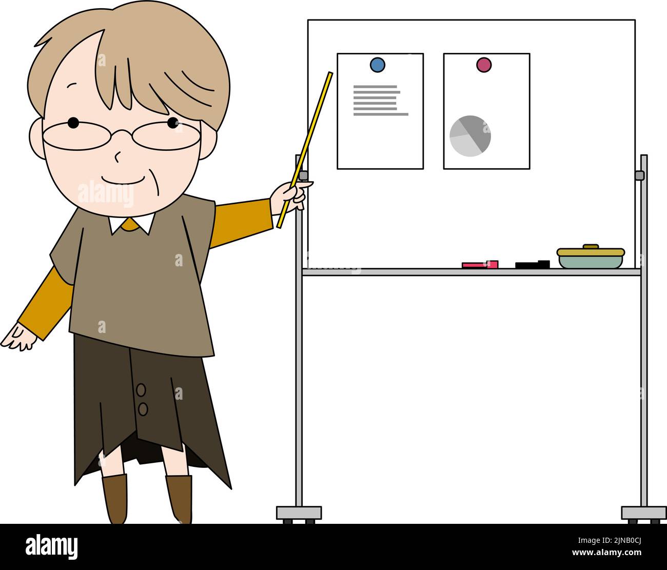 Whiteboard explanation Stock Vector Images - Alamy