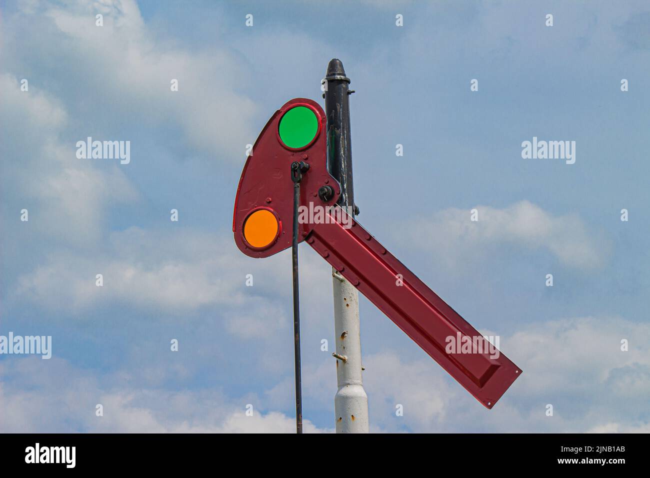 Green traffic signal railway hi-res stock photography and images - Alamy