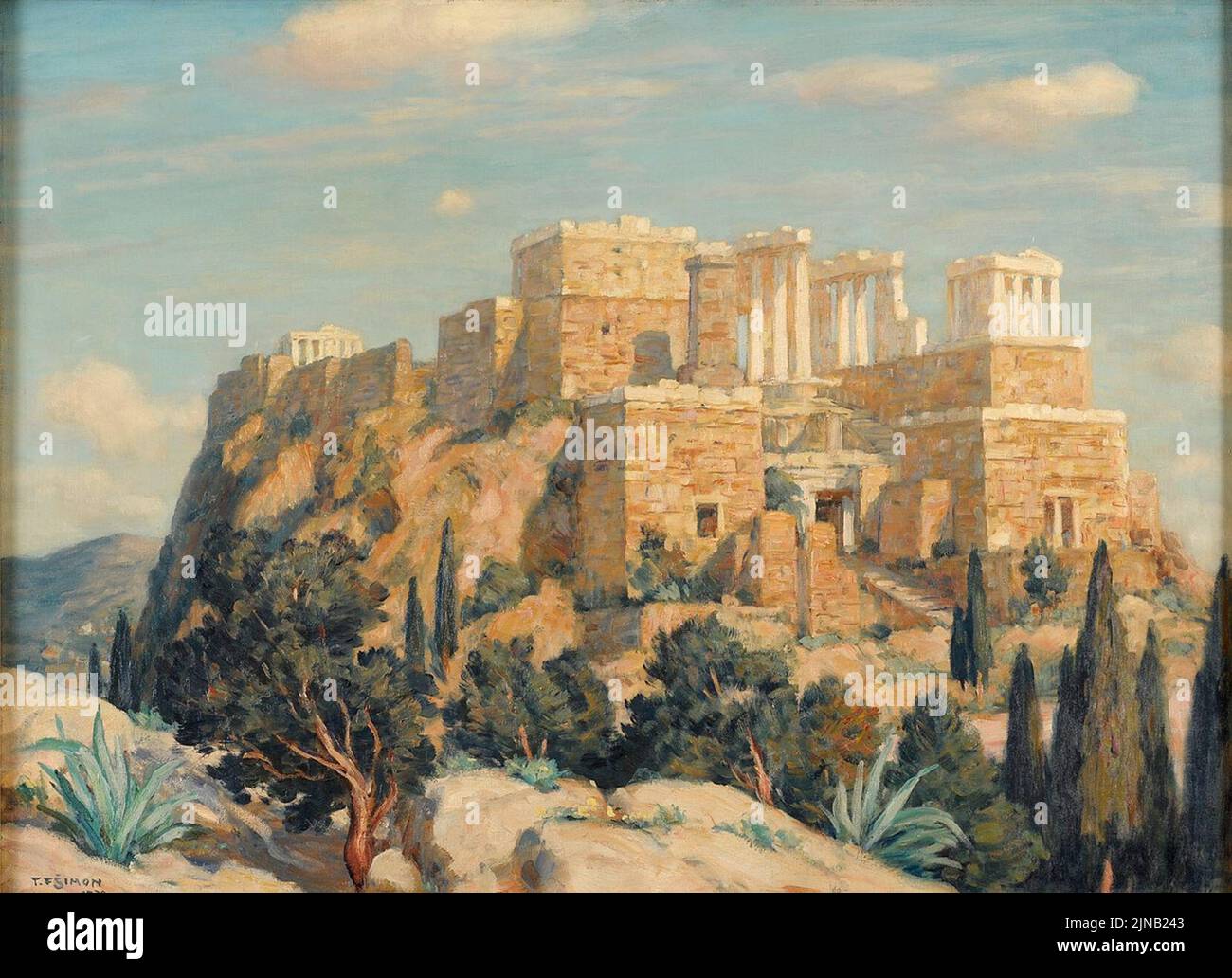 Tavik Frantisek Simon Akropolis Stock Photo - Alamy