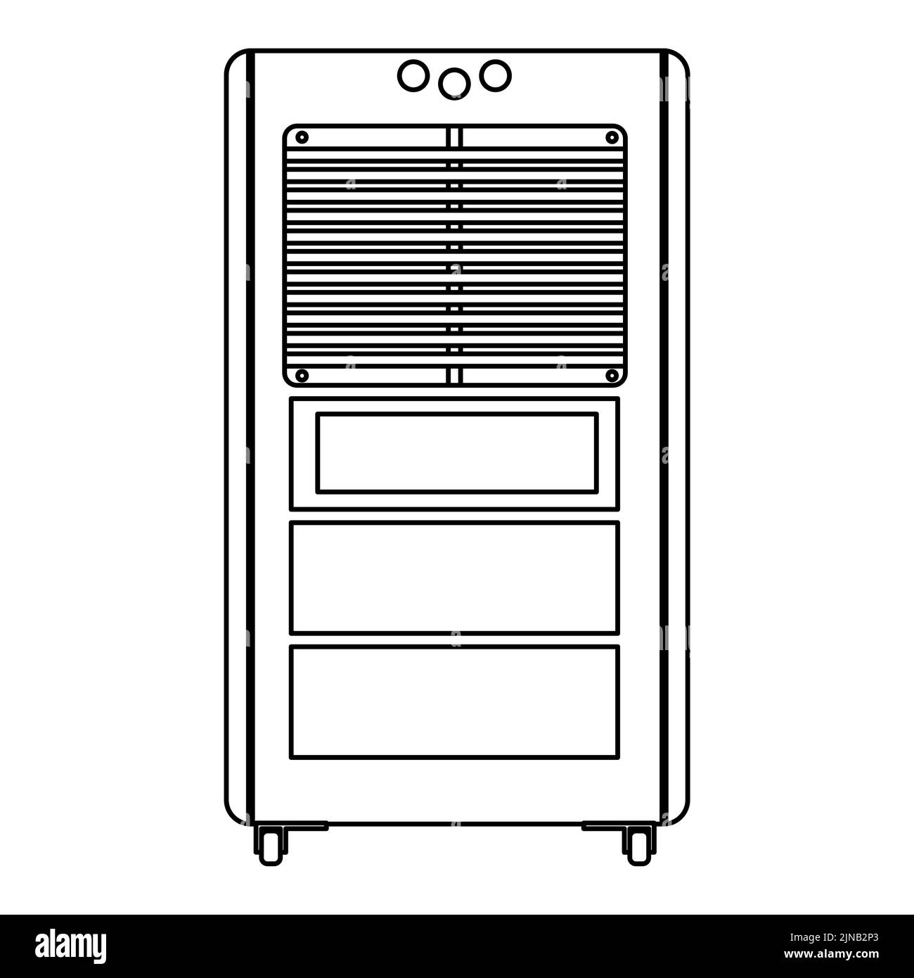 Air conditioner climate vector icon outline. Symbol temperature ... Air conditioner climate vector icon outline. Symbol temperature ...