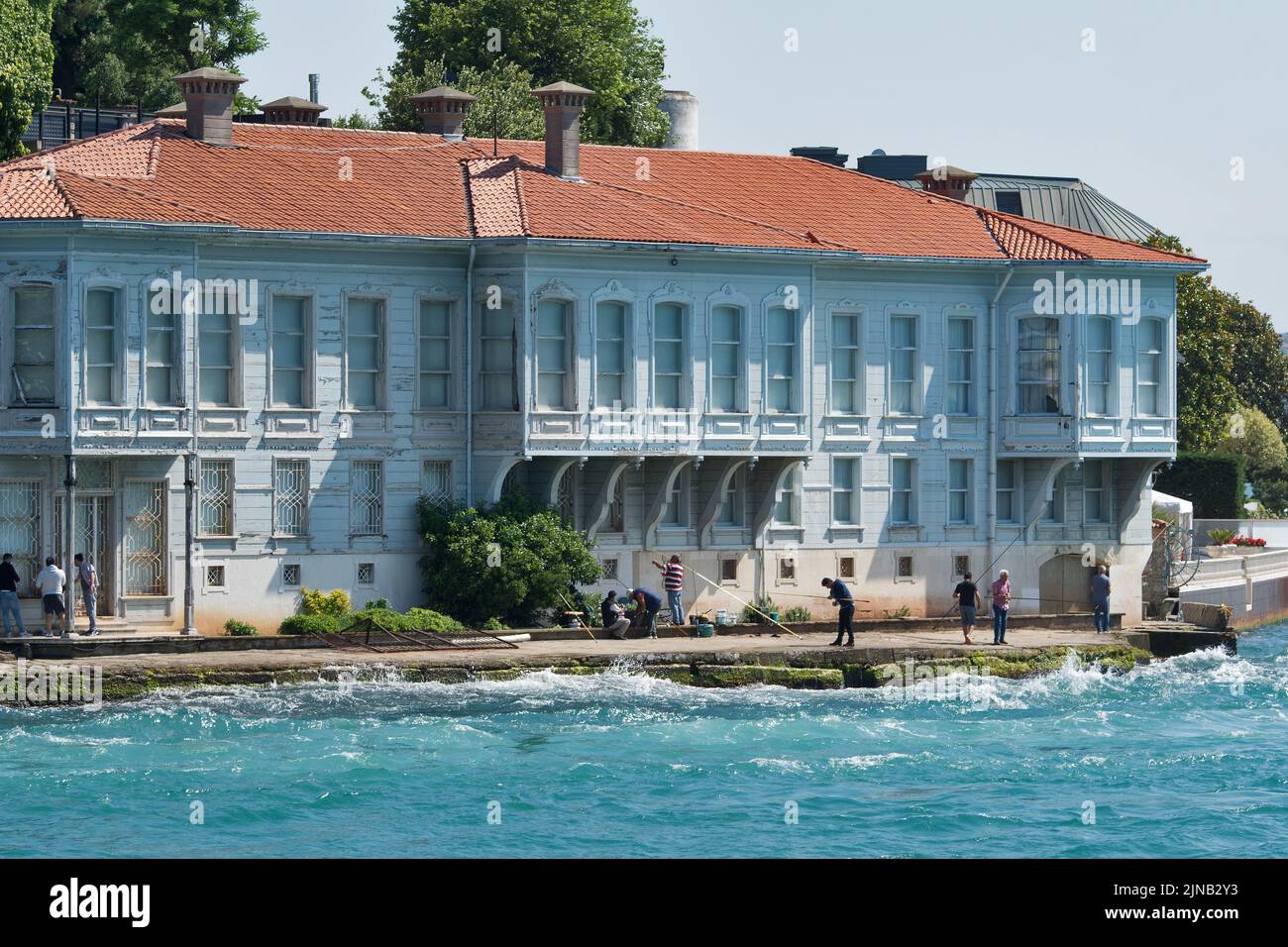 Istanbul, Turkey: traditional Turkish-style historic houses on the ...