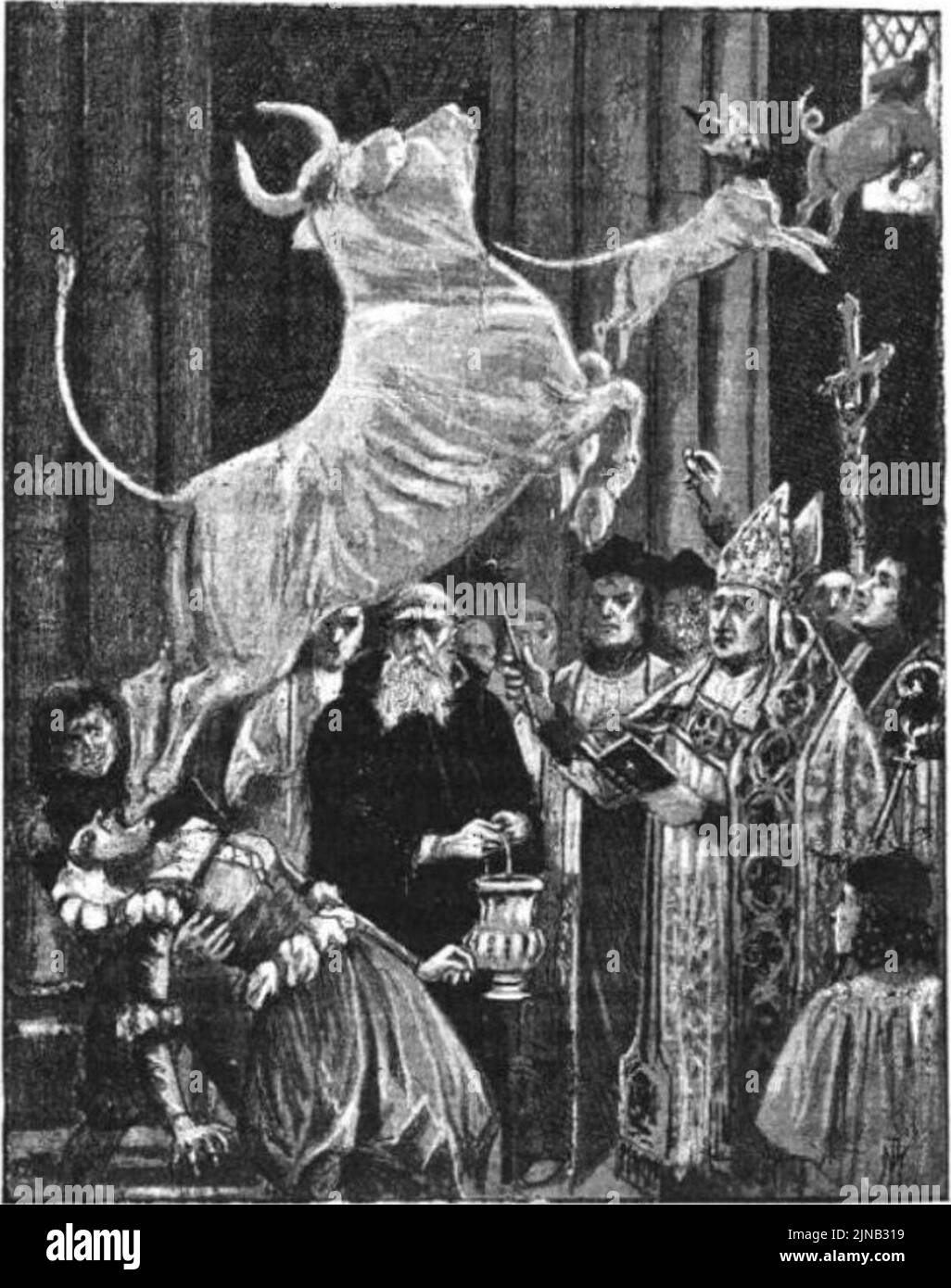 Taxil, Hacks, Le Diable au XIXe siècle, p793 Stock Photo - Alamy