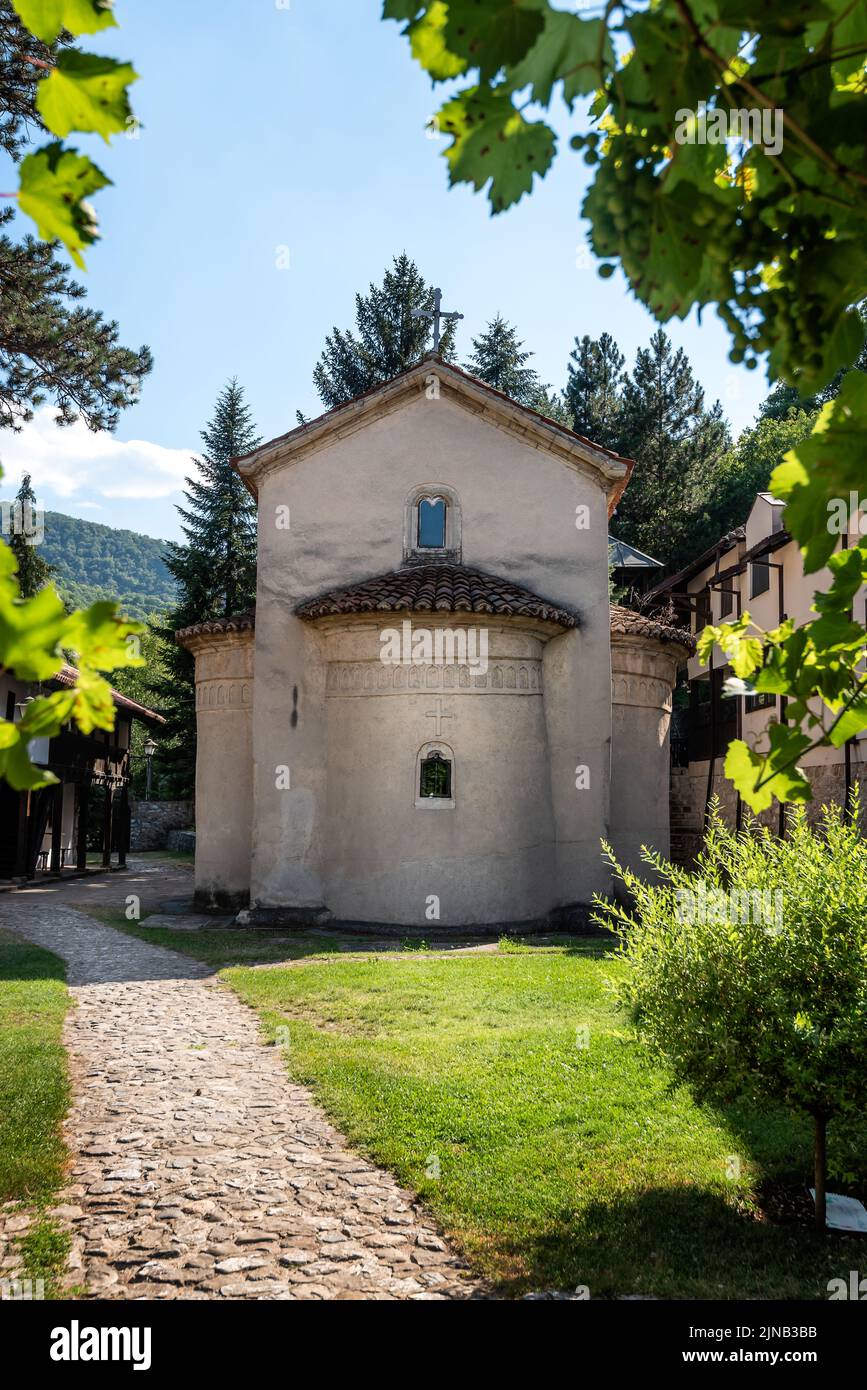 Orthodox Christian Monastery. Serbian Monastery of Saint Nicholas ...