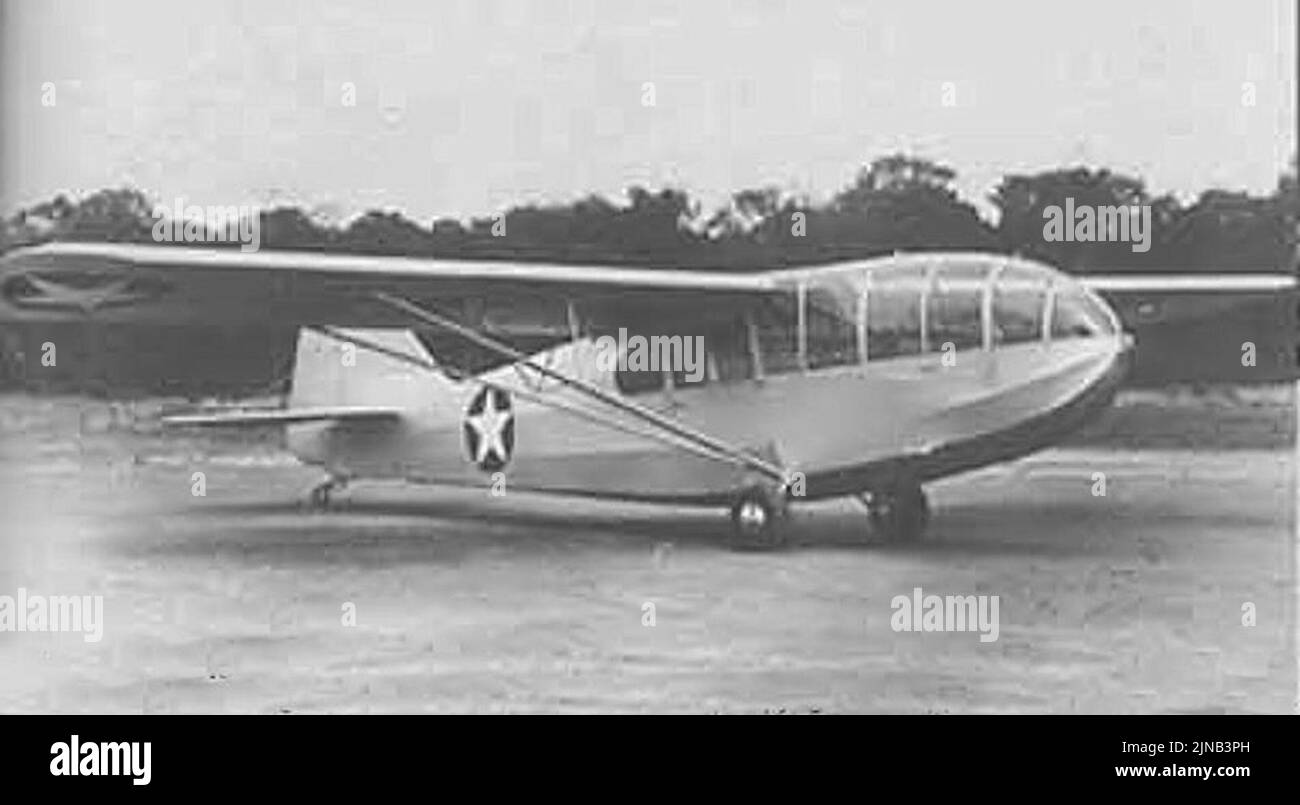 Taylorcraft TG-6A Glider Stock Photo - Alamy