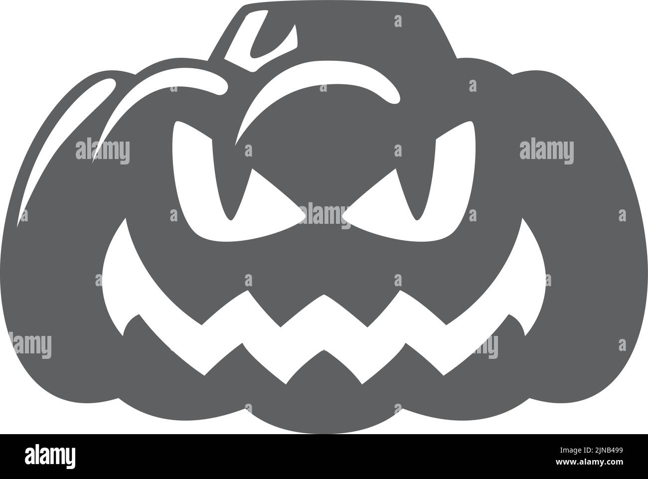 Pumpkin glyph icon halloween Stock Vector Images - Alamy