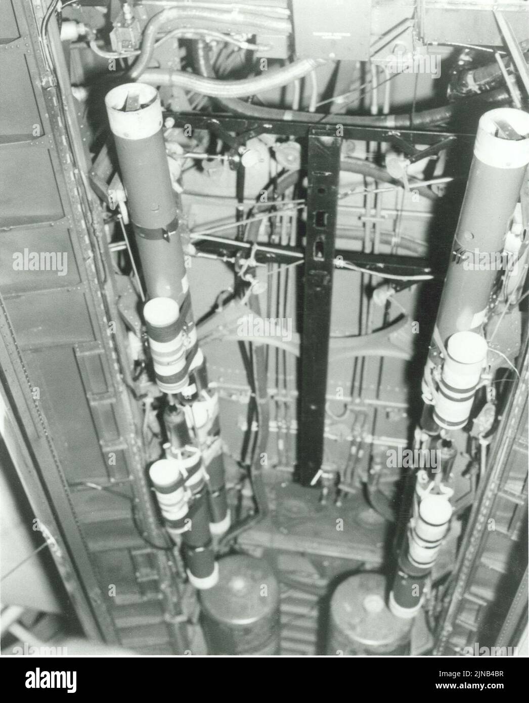 TBM bomb bay w sonobuoys Stock Photo - Alamy