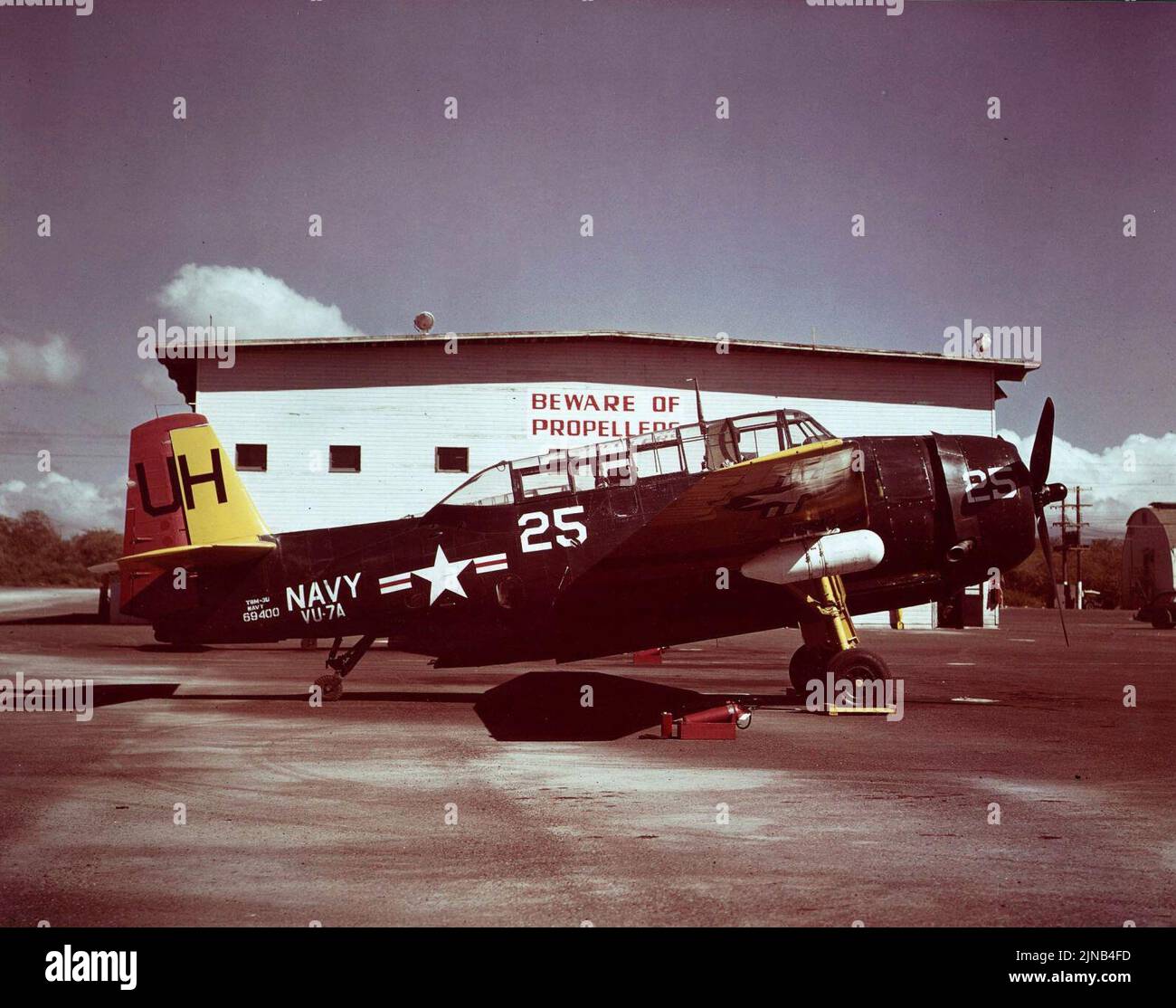 TBM-3U NAS Barbers Point 1948 Stock Photo - Alamy