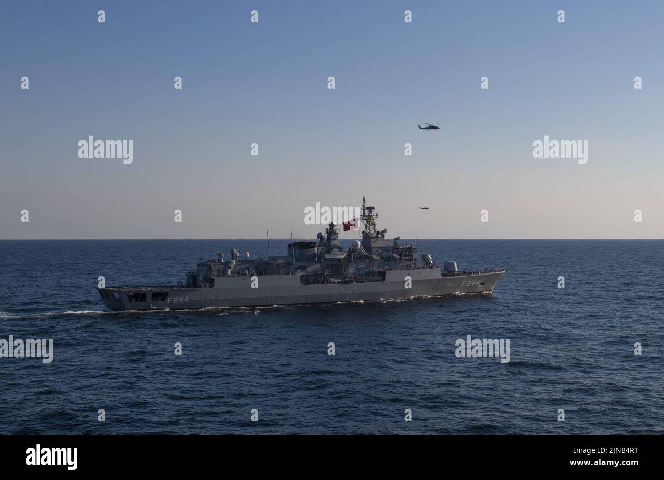 TCG Barbaros (F 244 Stock Photo - Alamy